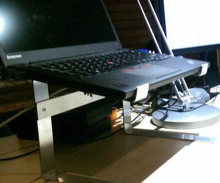 Easy Aluminium Laptop Stand : 5 Steps (with Pictures) - Instructables
