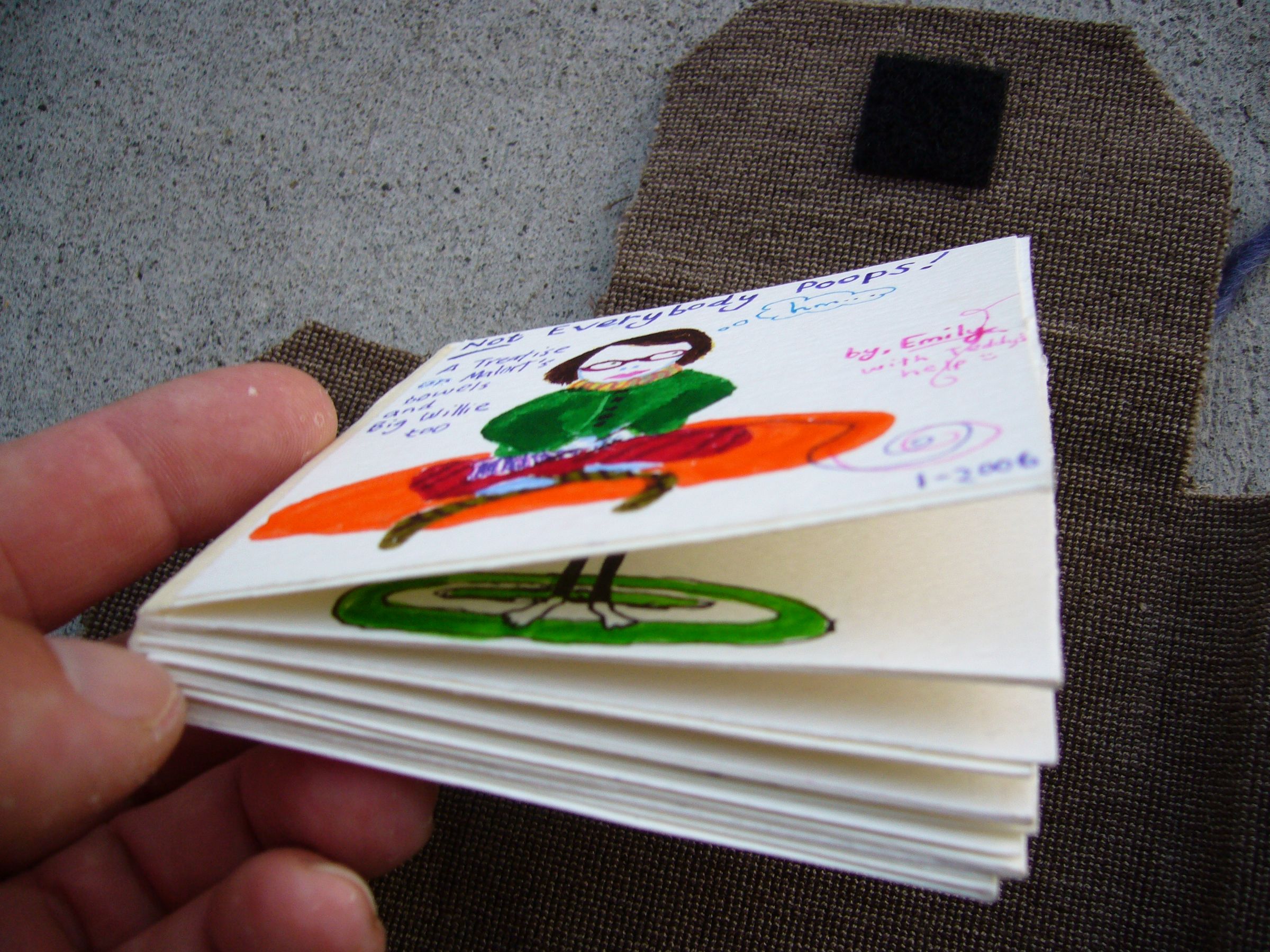 Handmade Book: Not Everybody Poops - Instructables