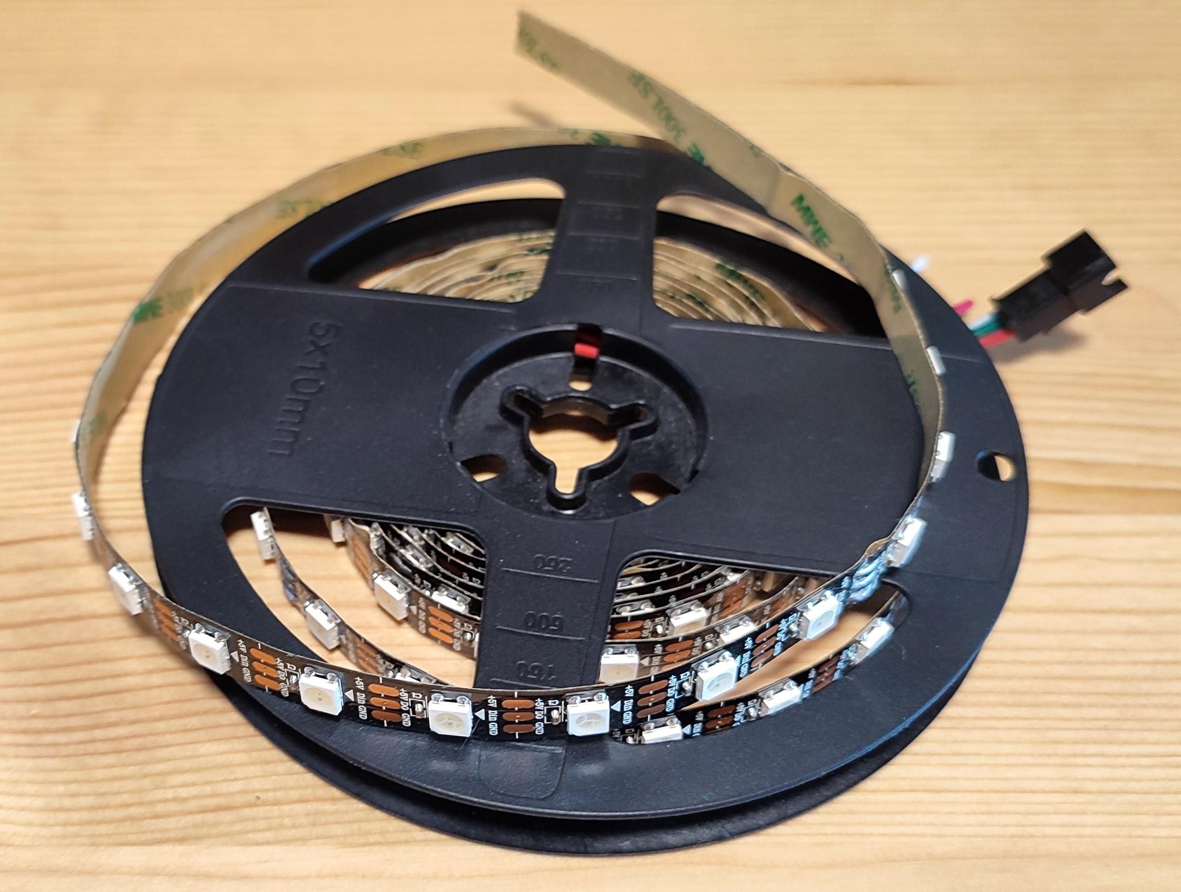 A Linear LED Clock for Your Desktop : 5 Steps (with Pictures ...