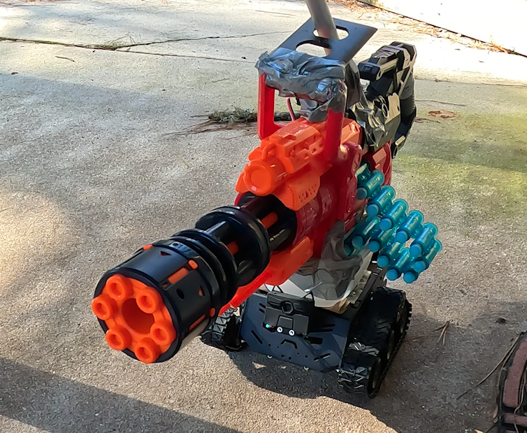 Nerf Minigun Turret