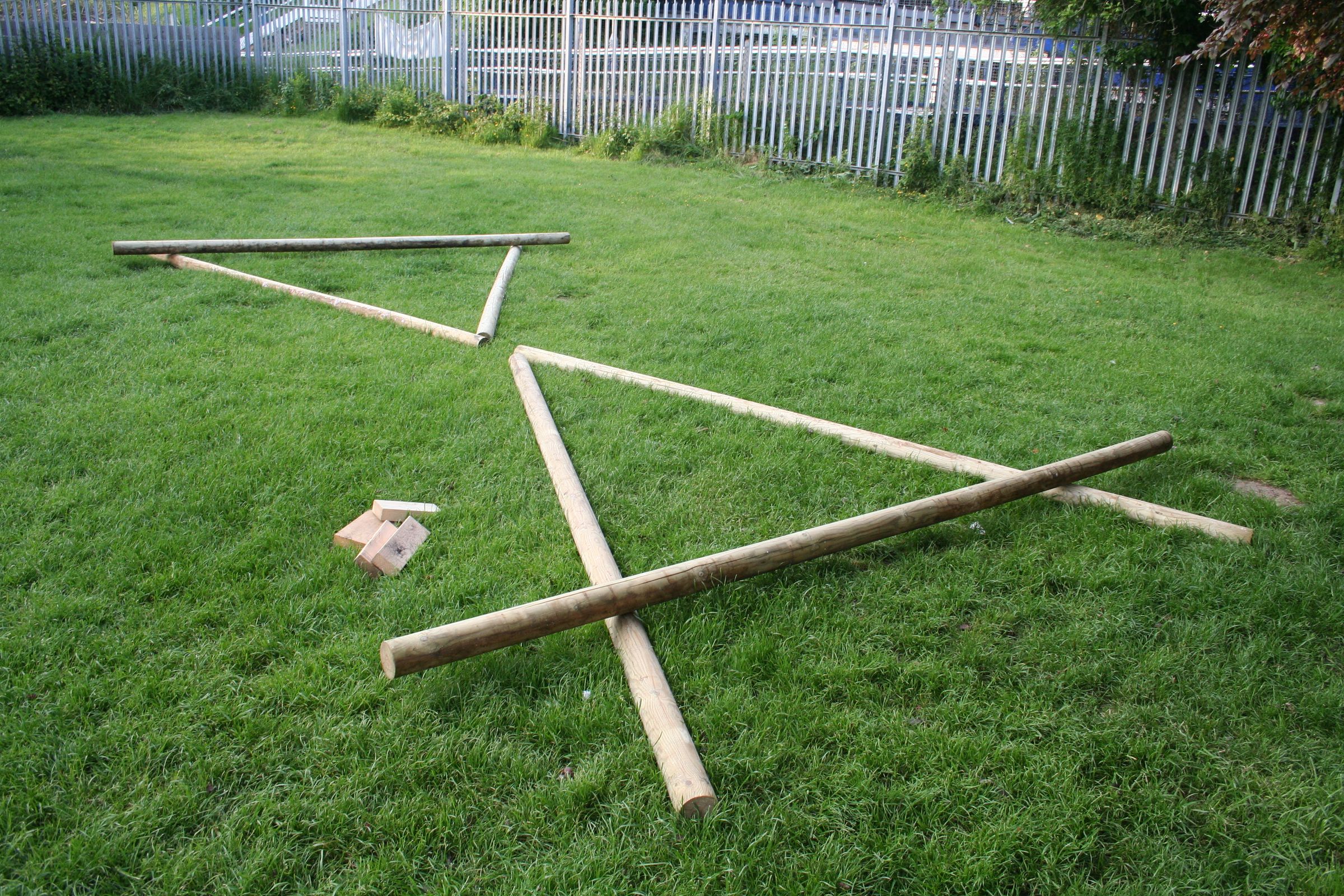 Simple Pioneering - Build a Swing From Wood Poles! : 5 Steps (with ...