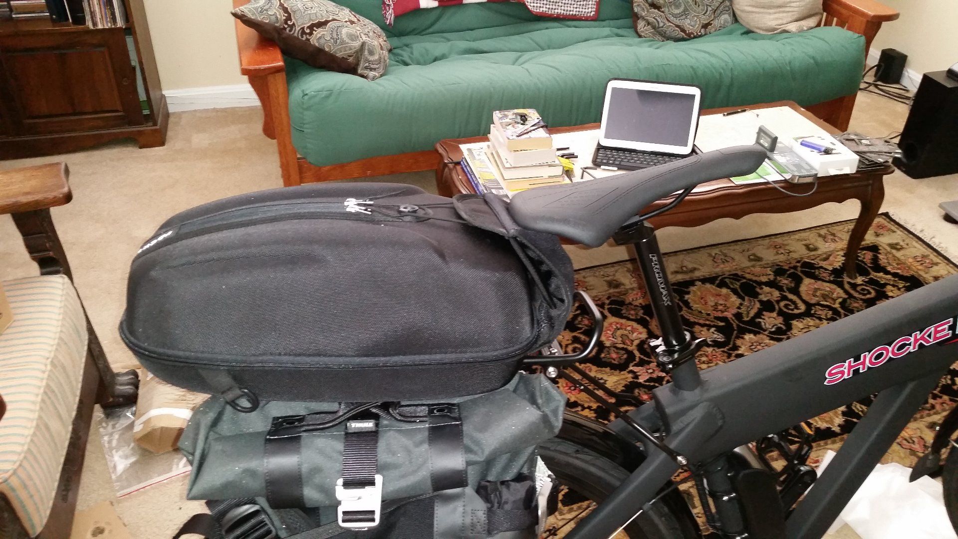 Installing Racktime Add-it Rack on a Shocke Spark E-bike : 4 Steps ...