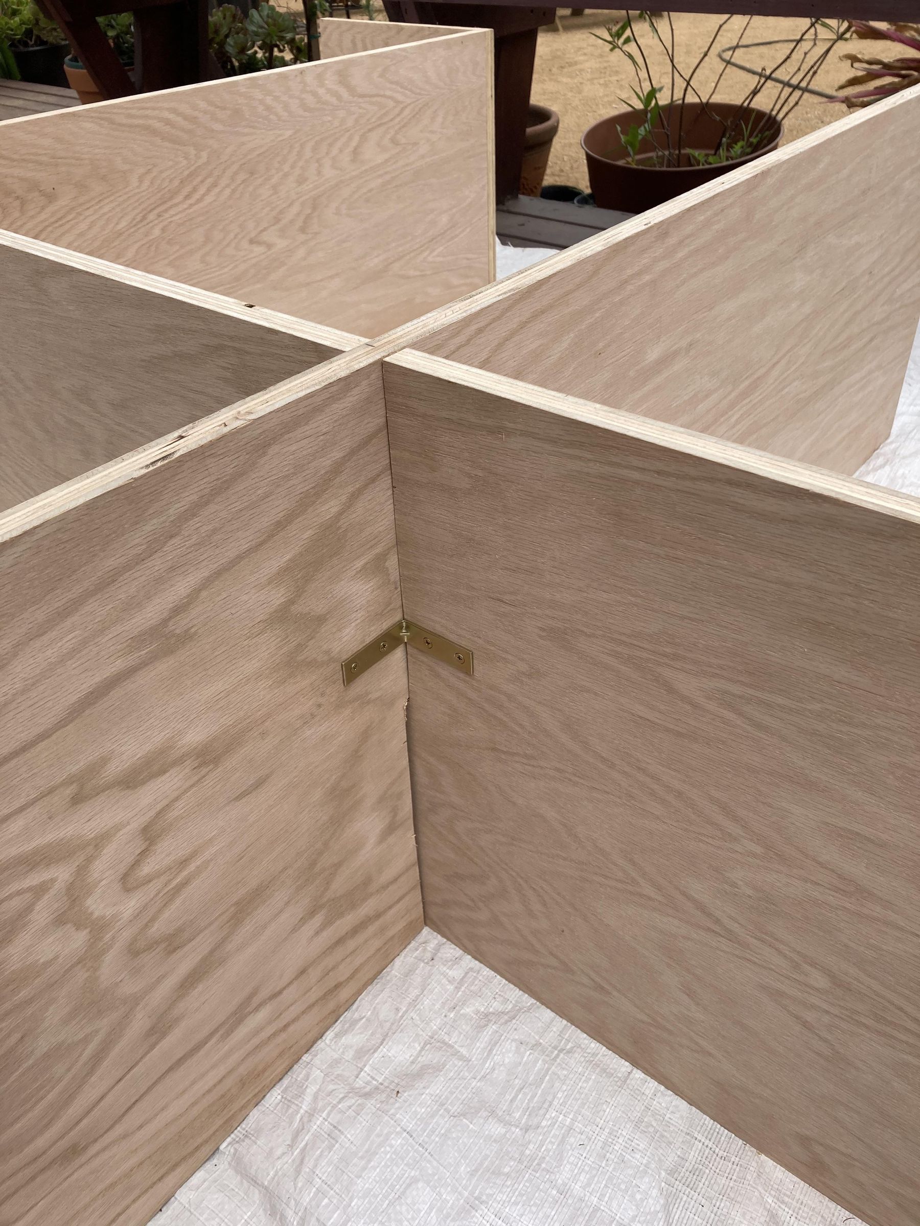 Red Oak Wood Underbed Drawers, Bookshelf, and Side Table : 6 Steps ...