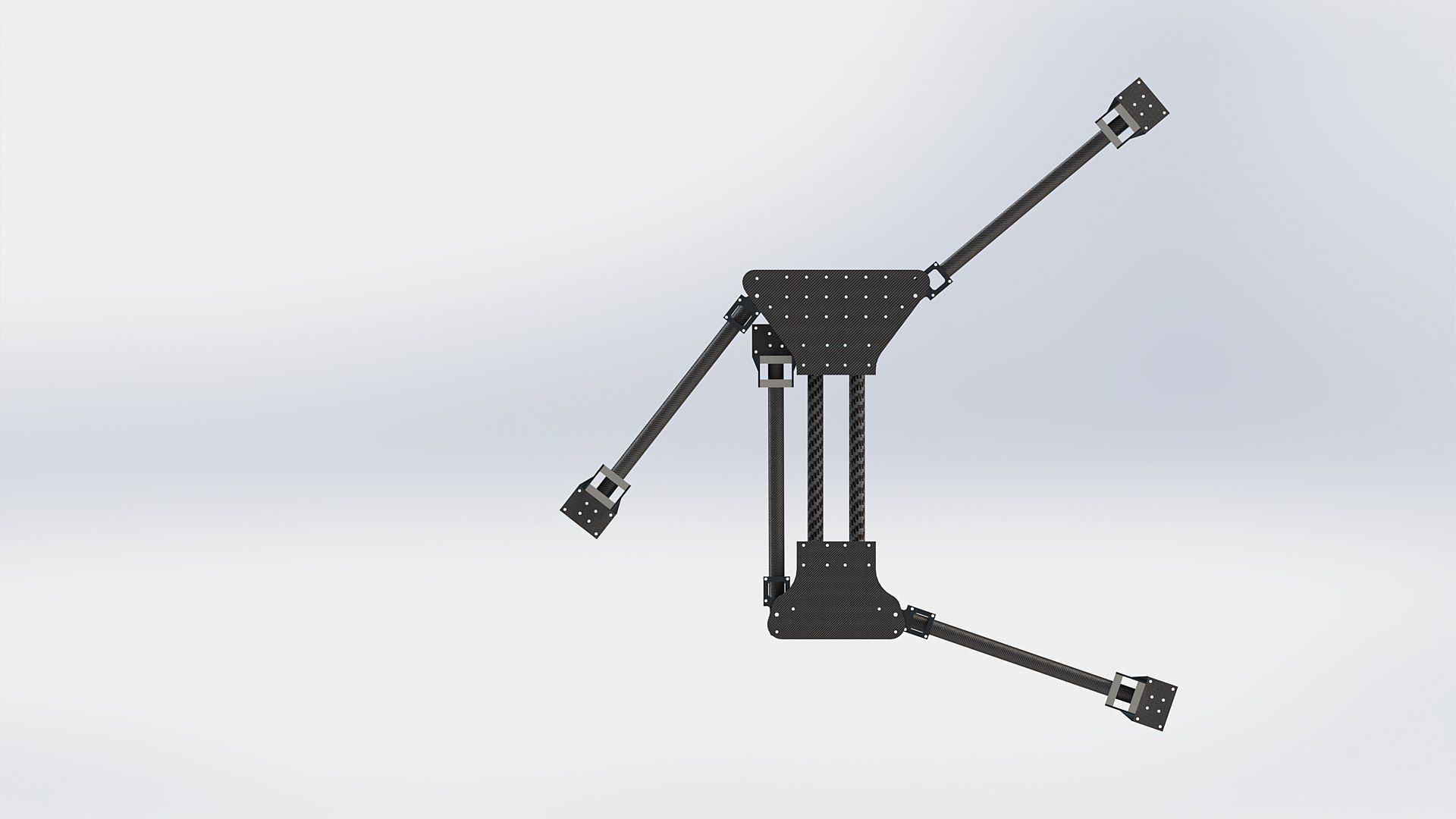 Making of Folding Quadrocopter Frame : 5 Steps - Instructables