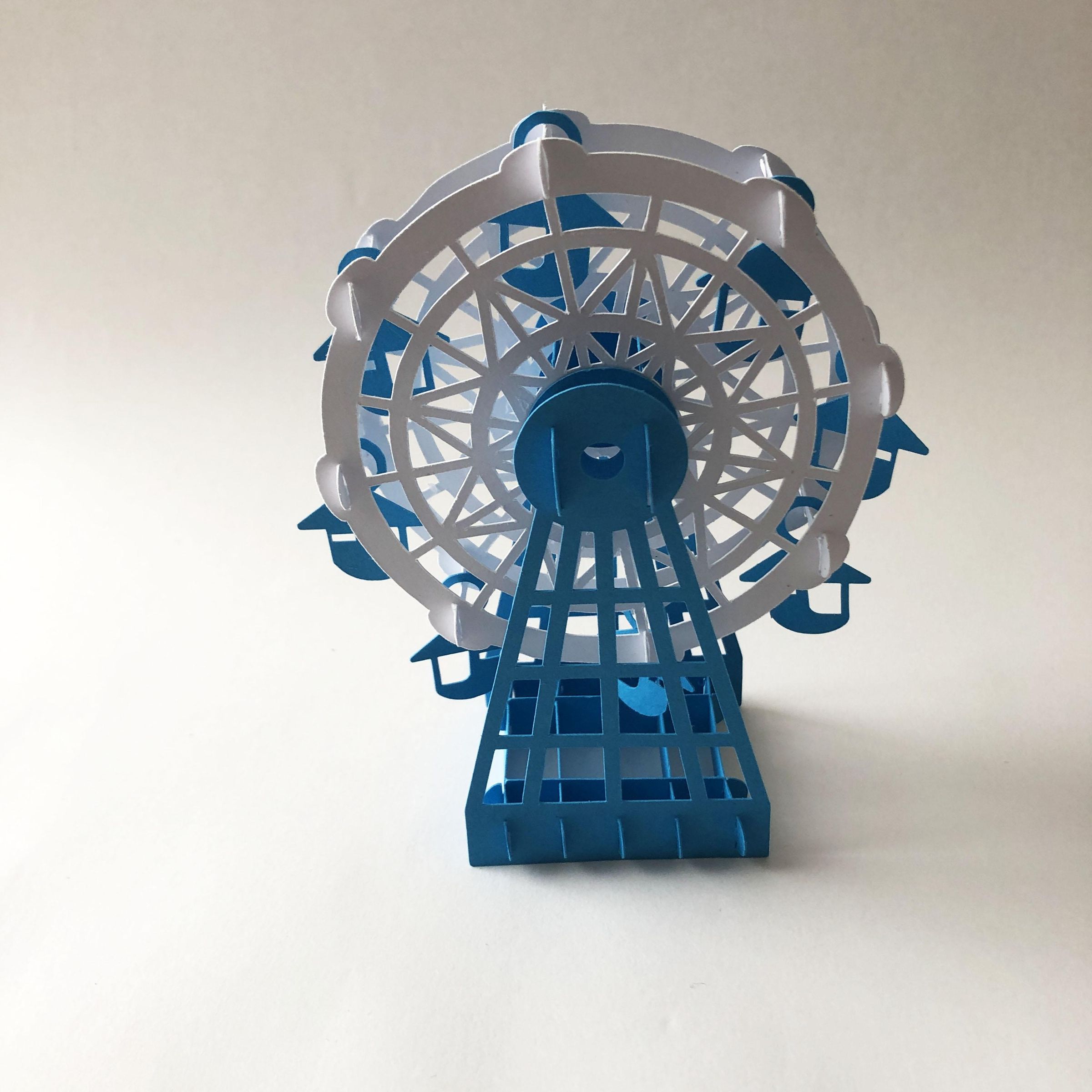 Rotatable Ferris Wheel Pop-Up Card : 9 Steps (with Pictures ...