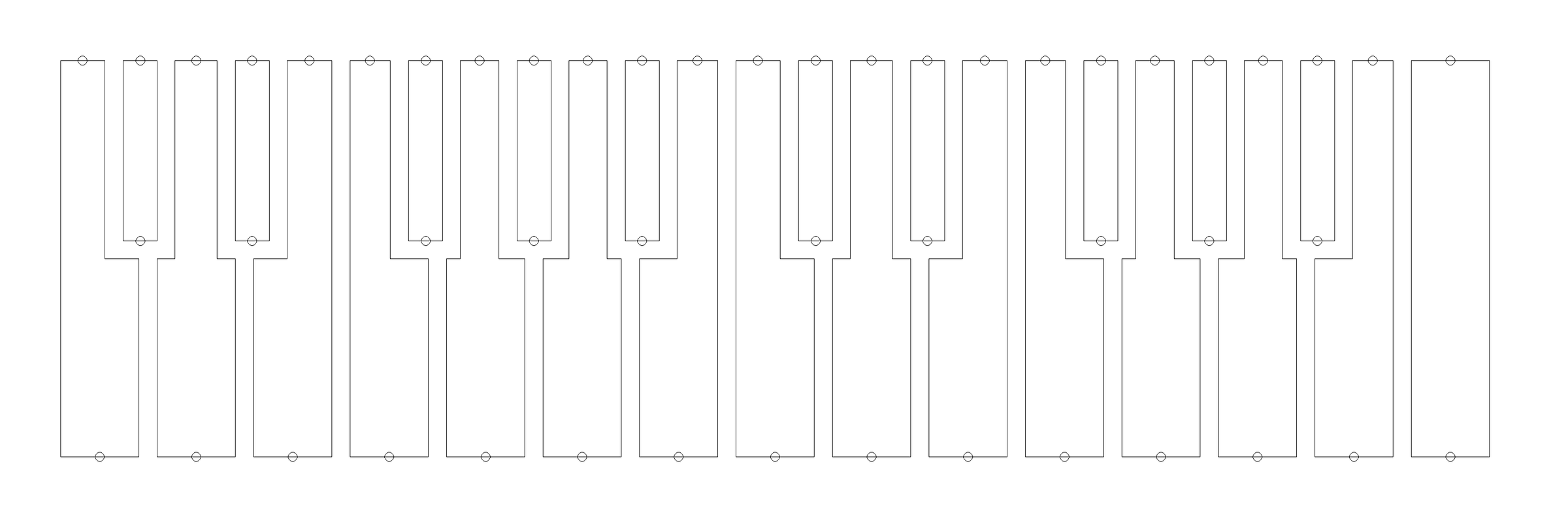 DIY USB 25-keys MIDI Sensor Keyboard Using Bluepill (STM32F103) : 10 ...