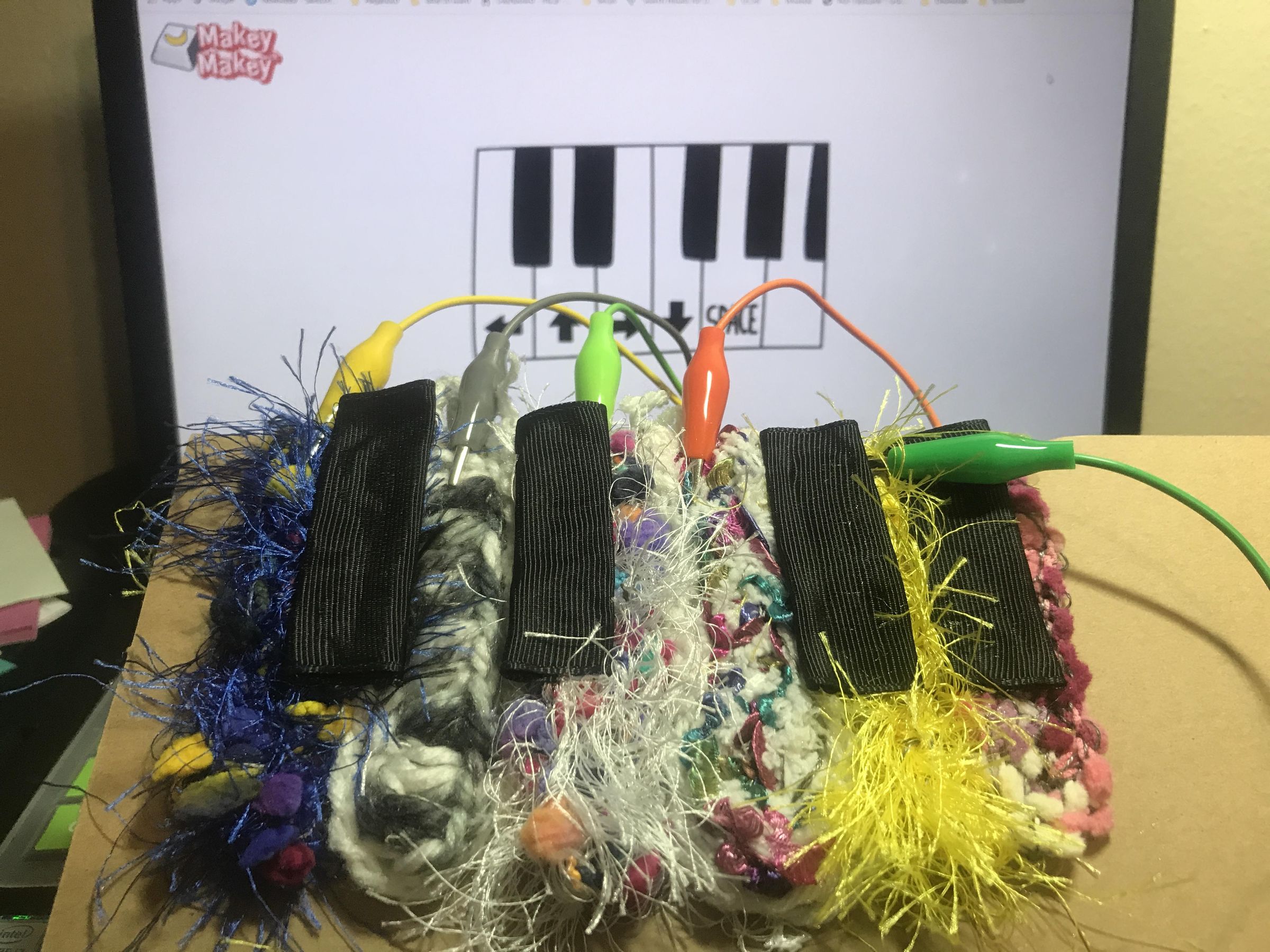 Soft Conductive Crochet Piano : 5 Steps (with Pictures) - Instructables