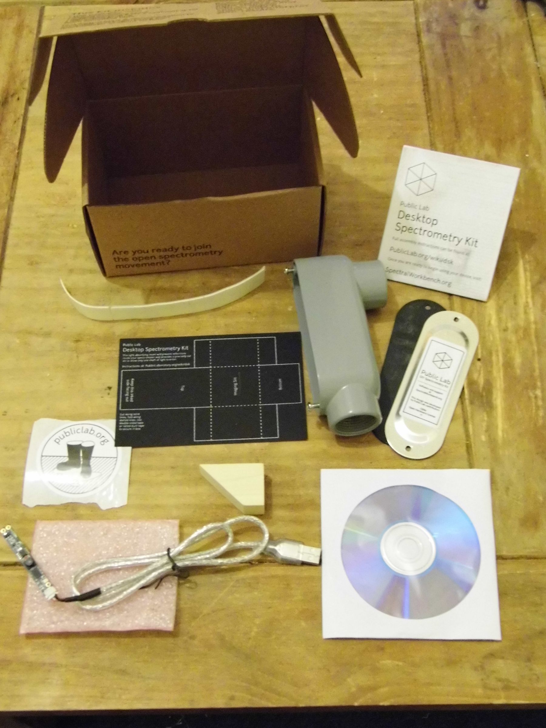 3D Printed Spectrometer, Using Public Lab DIY Kit. : 5 Steps (with ...