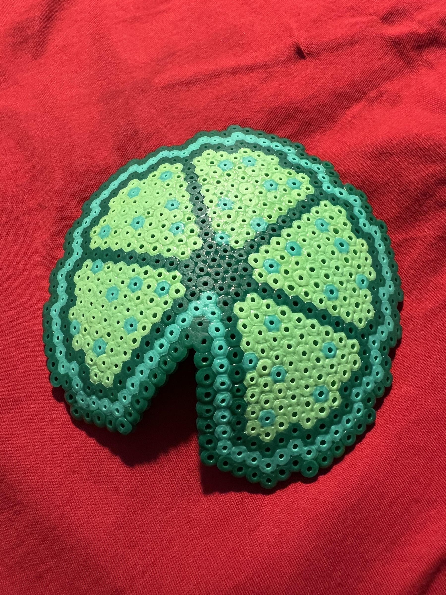 From 2d to 3d - How to Make a Water Lily Hair Bun Holders With Hama ...