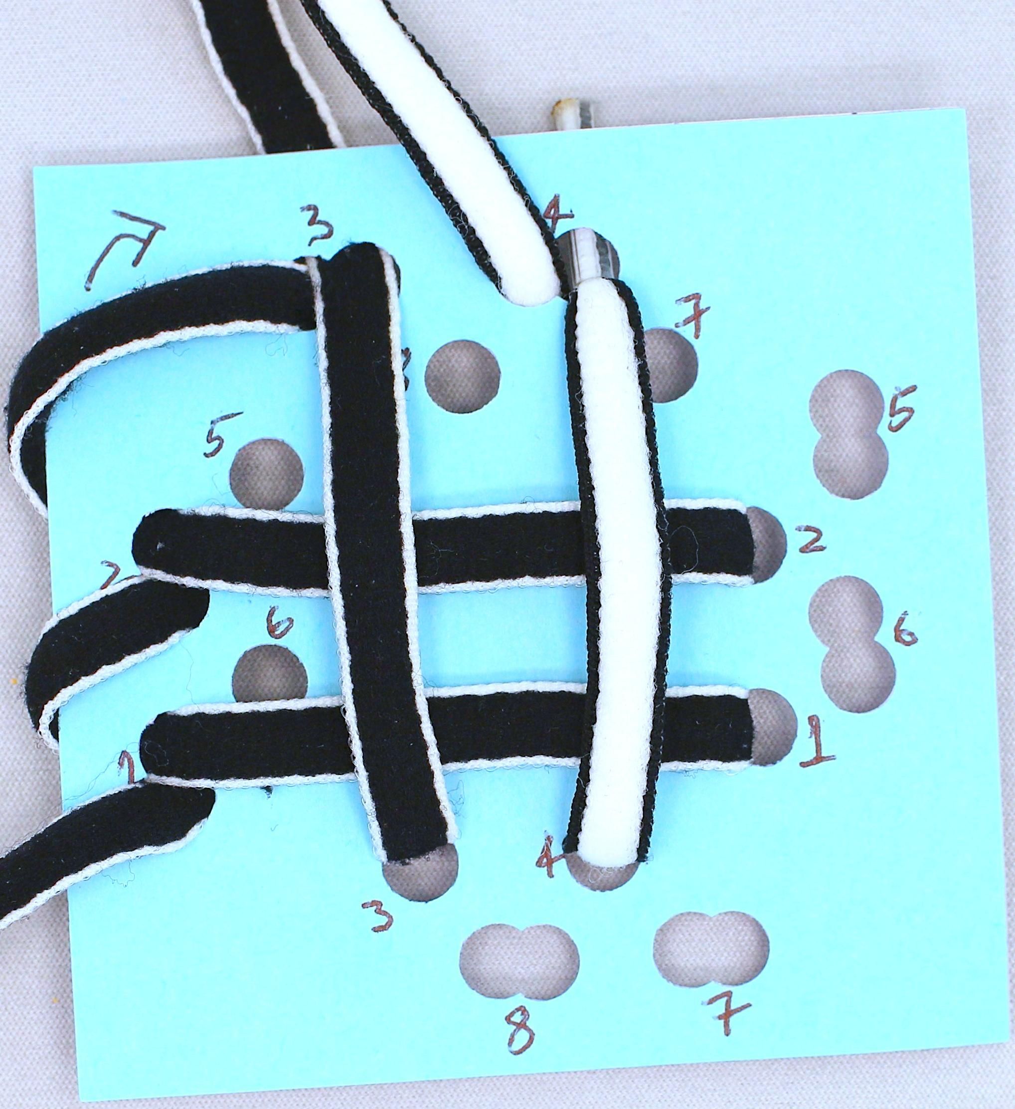 Tie a Pan Chang/Mystic Knot With a Paper Template : 7 Steps (with ...