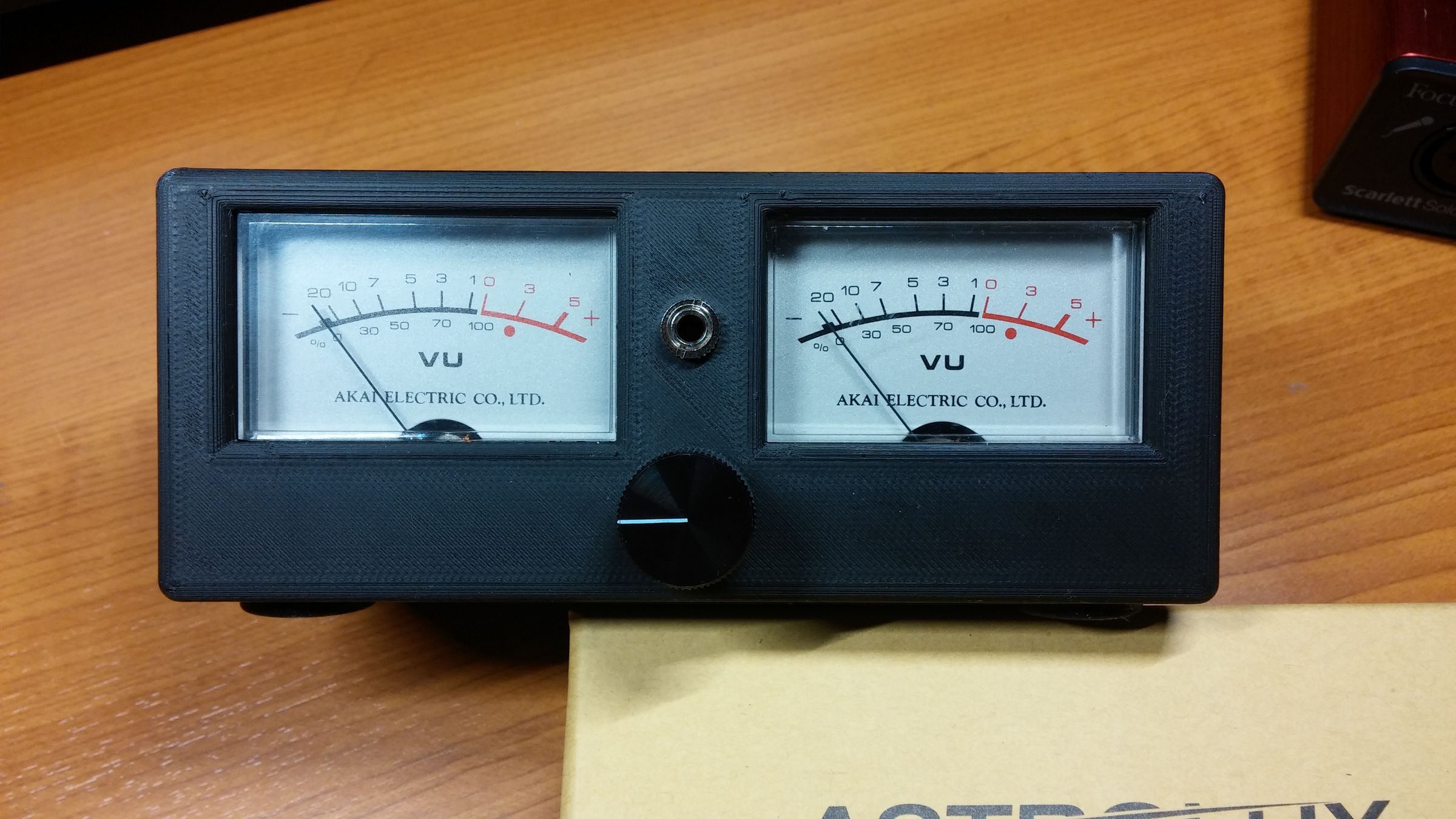 Retro Analog Audio VU Meter From Scratch! : 7 Steps (with Pictures ...