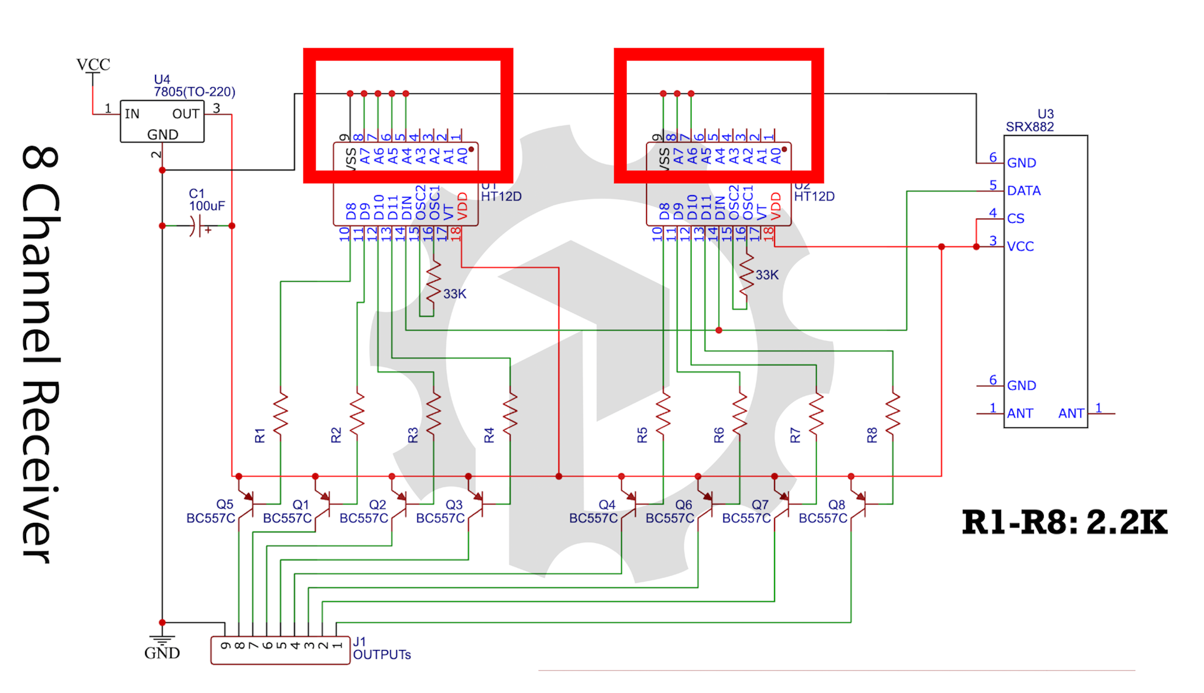 4x2 Channel Remote Controller | RC Transmitter and Receiver : 14 Steps ...