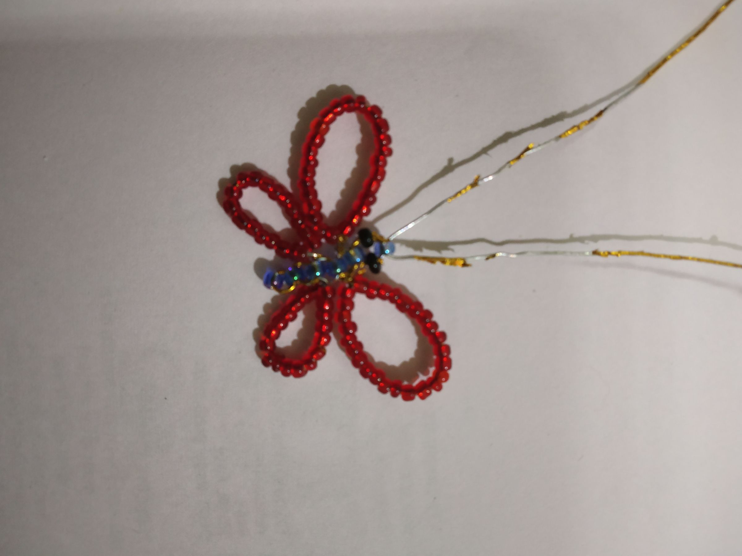 Beaded Butterfly Pendant : 5 Steps - Instructables