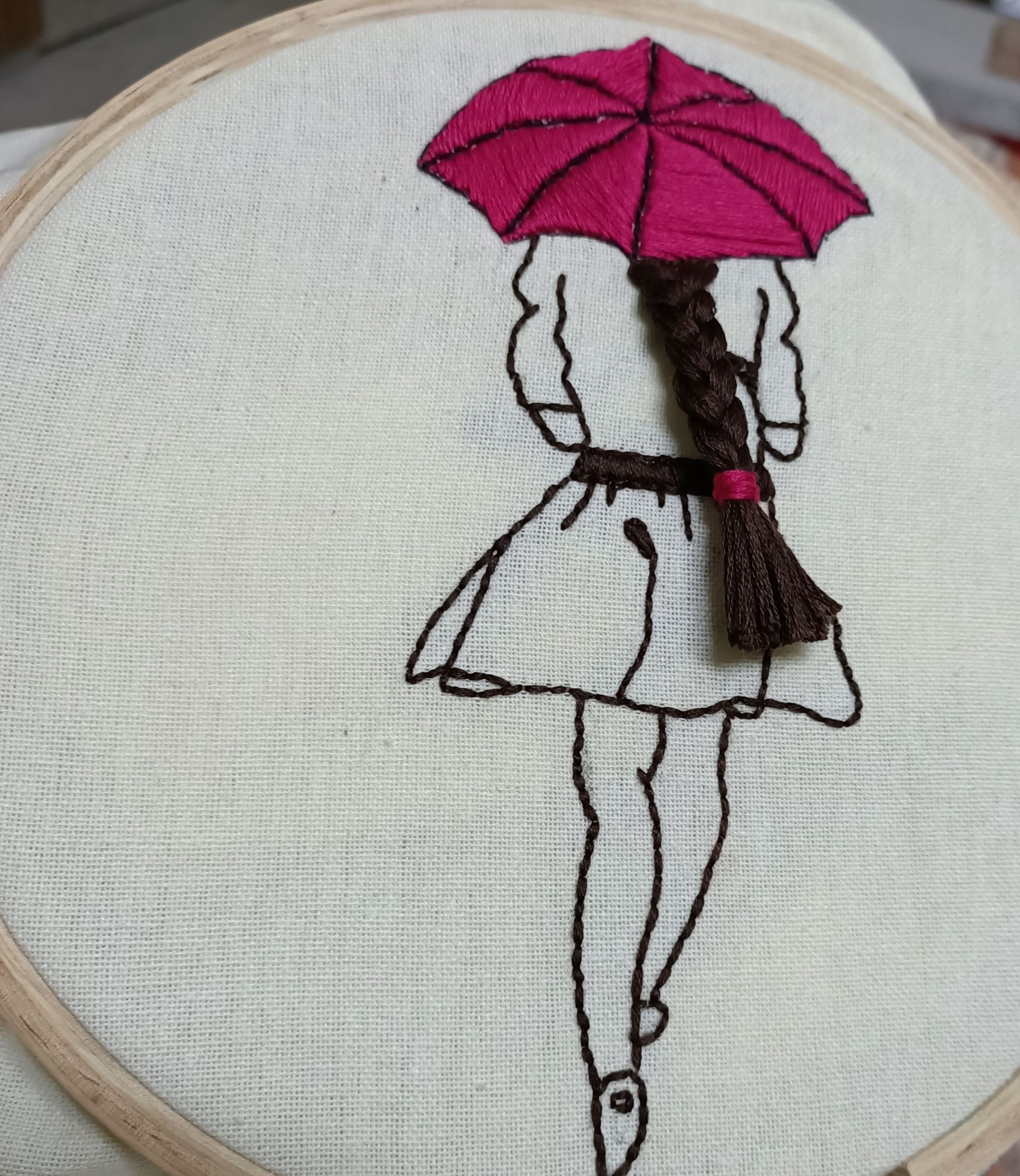 Lady With Umbrella : 9 Steps (with Pictures) - Instructables