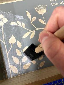 Decorate a Wood Tray Using Vinyl As a Stencil : 8 Steps (with Pictures ...