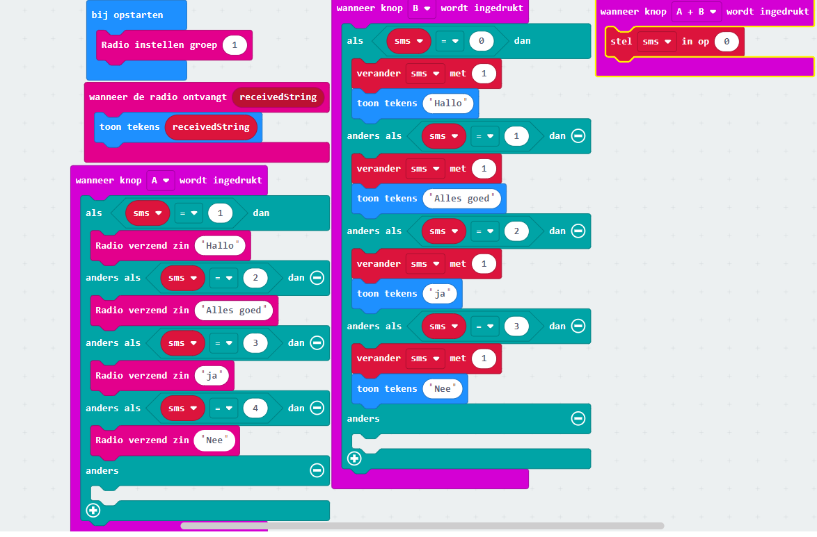With My Project You Can Send a Text to Another Micro:bit : 7 Steps ...