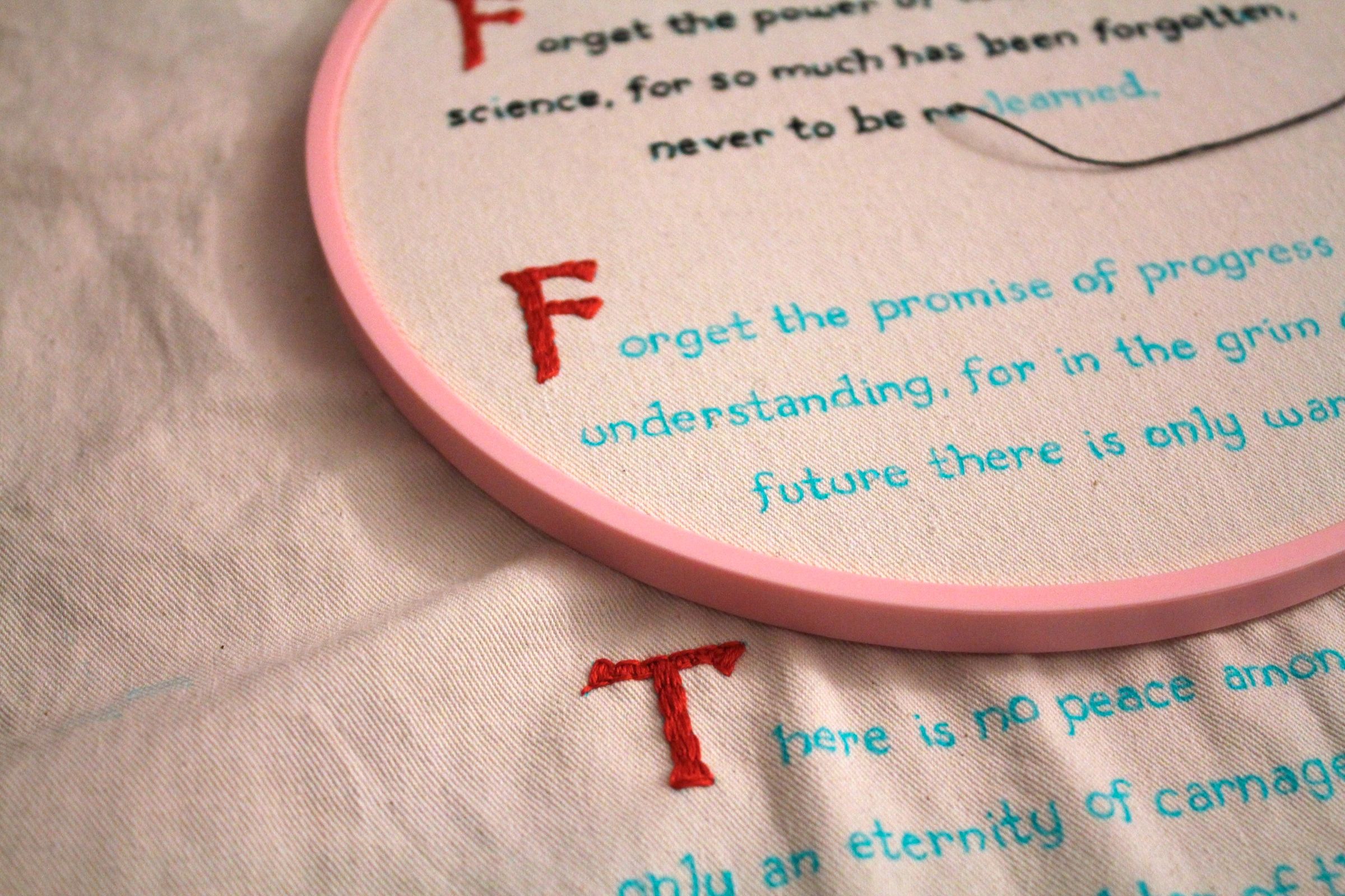 Warhammer 40K Hand Embroidered Wall Hanging : 4 Steps (with Pictures ...