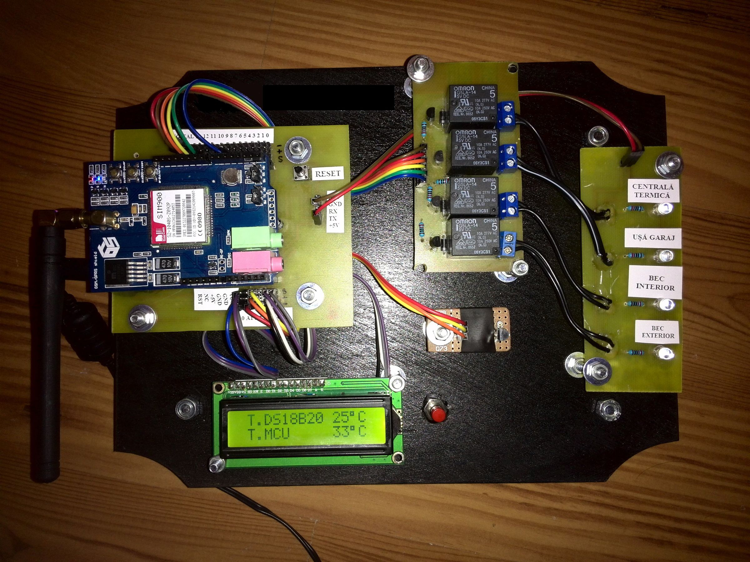 Home Automation System Using Arduino and SIM900 GSM Module : 9 Steps ...