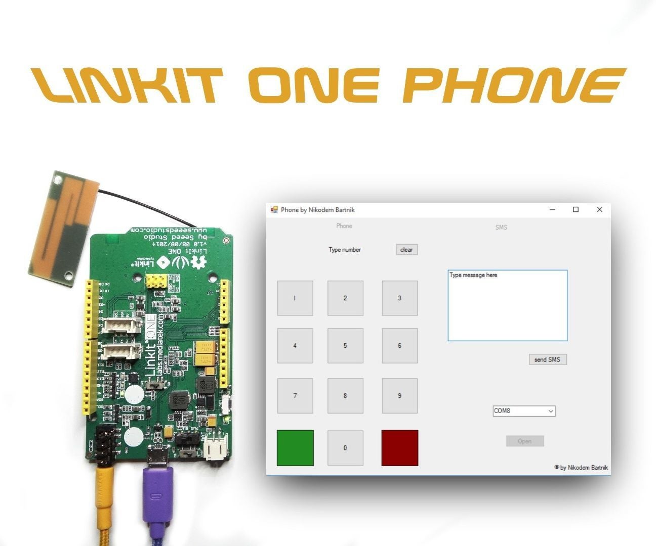 LinkIt One Phone : 6 Steps (with Pictures) - Instructables
