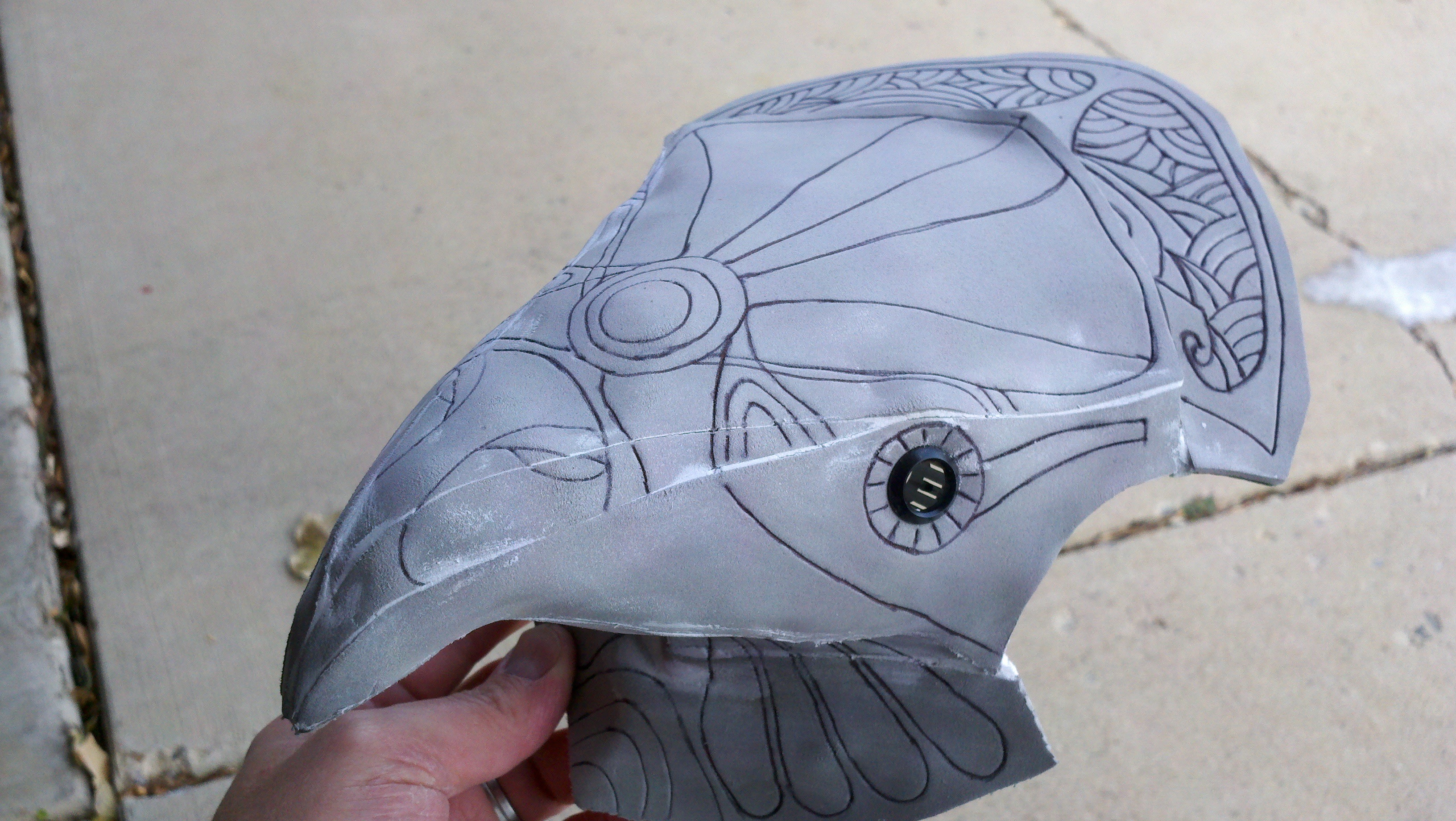 Animatronic Stargate Helmet : 10 Steps (with Pictures) - Instructables