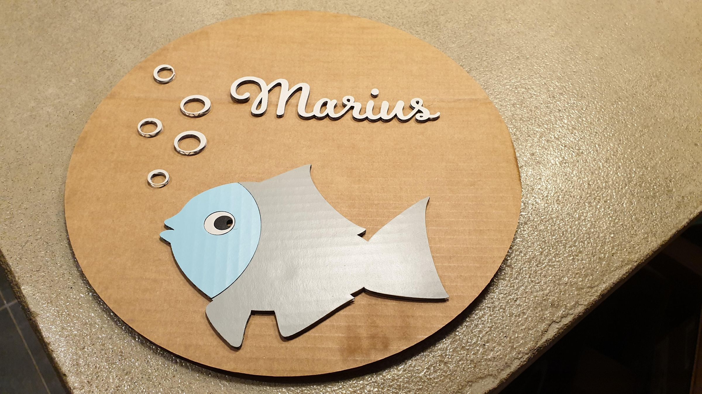 Kid Name Circle Board : 5 Steps (with Pictures) - Instructables