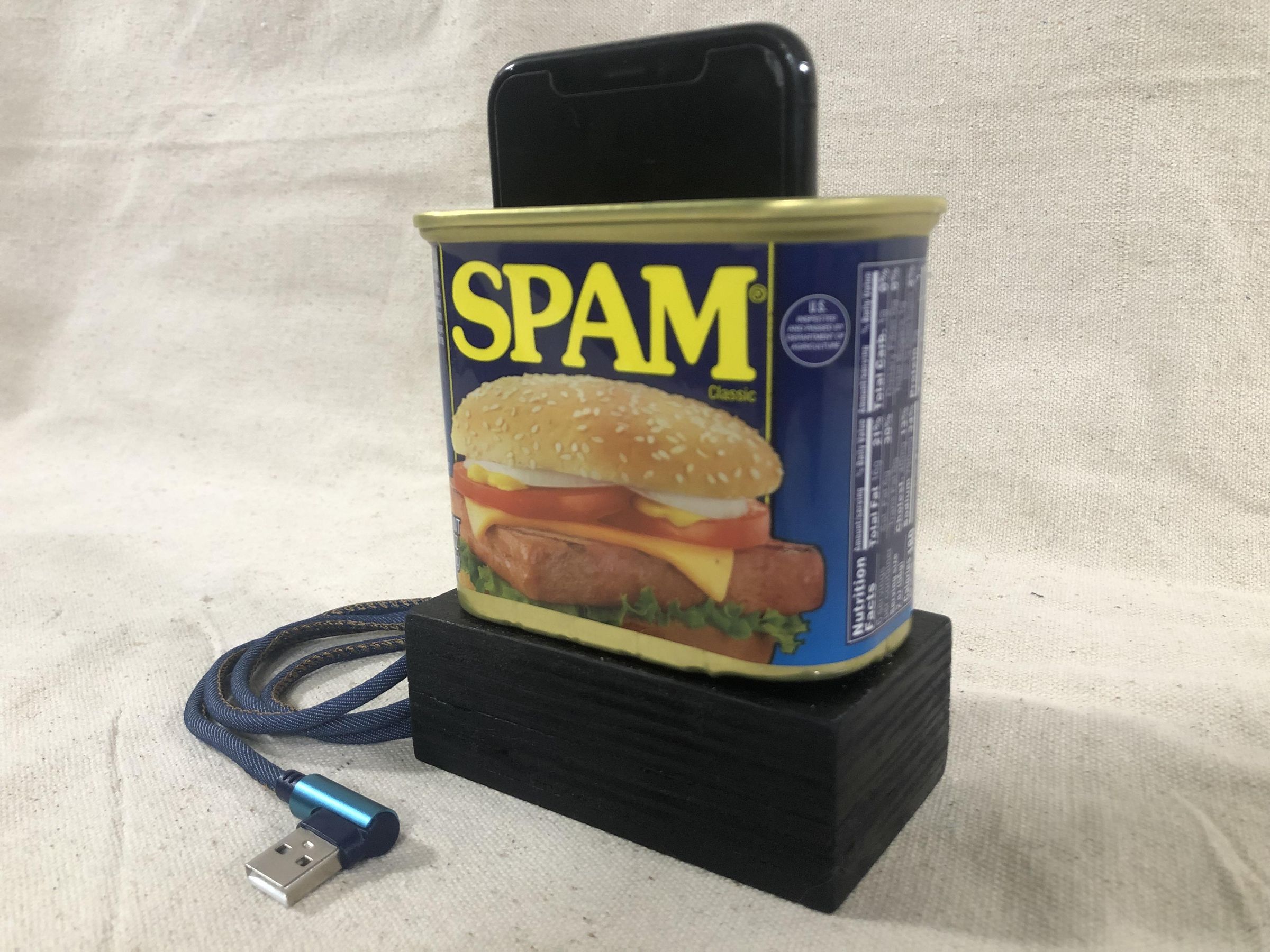 SPAM Phone Charger : 9 Steps (with Pictures) - Instructables