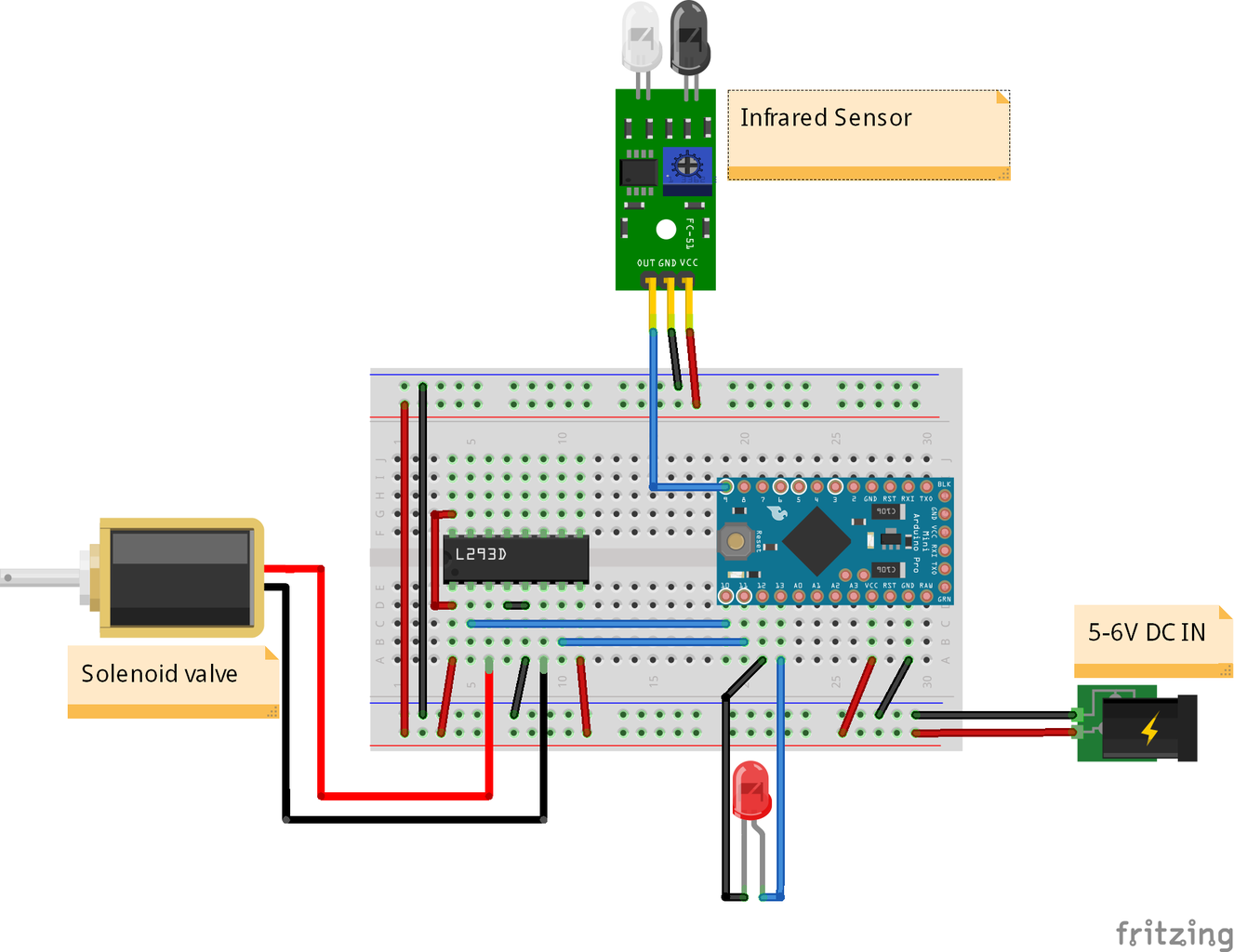Automatic Water Tap 9 Steps With Pictures Instructables