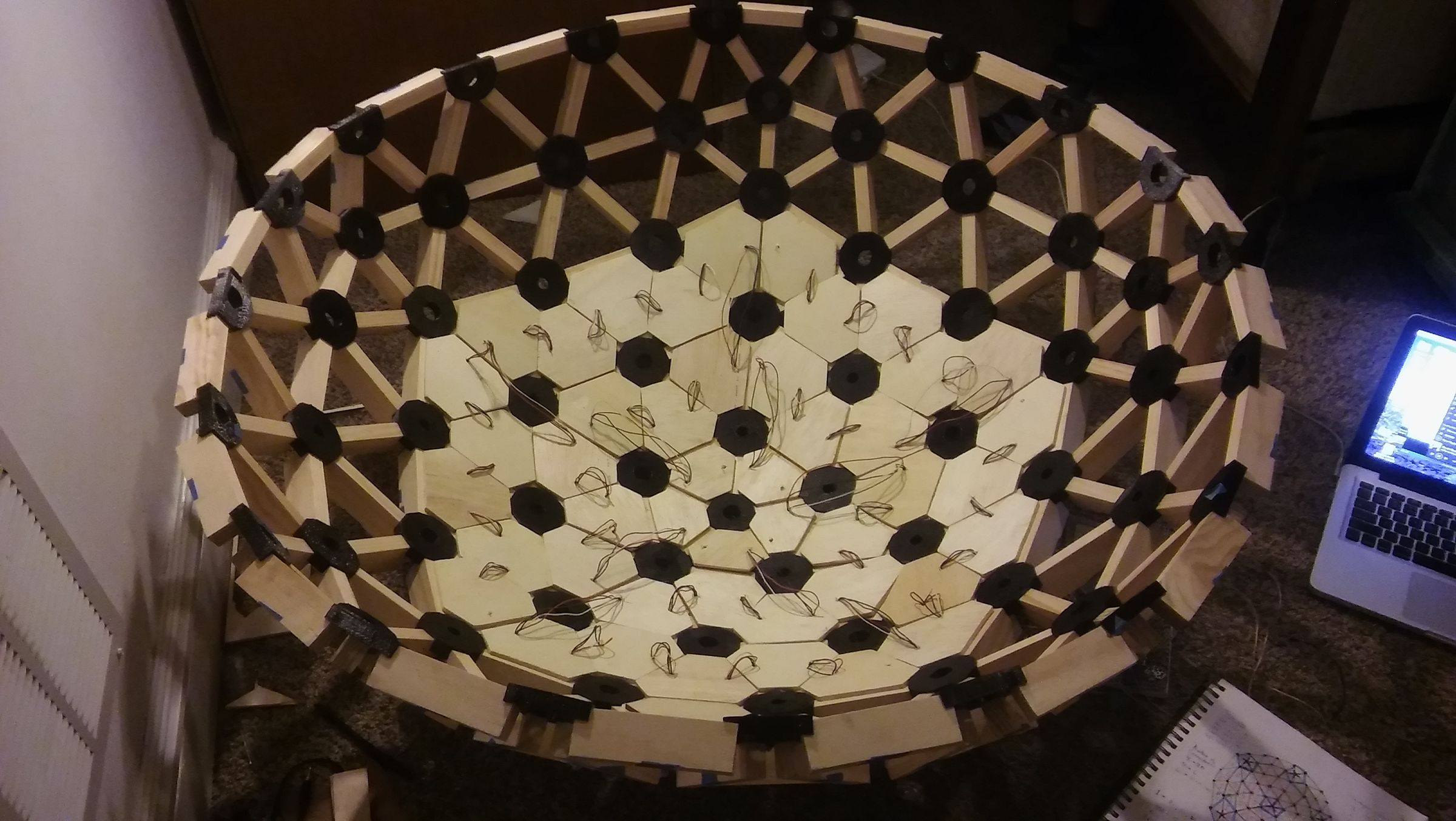 Interactive Geodesic LED Dome : 15 Steps (with Pictures) - Instructables