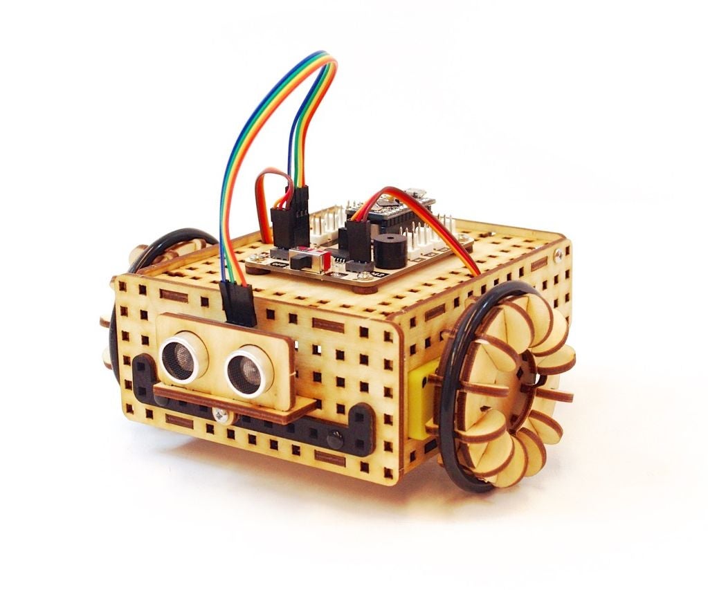 Rover Robot Arduino And Lasercut Plywood 6 Steps Instructables