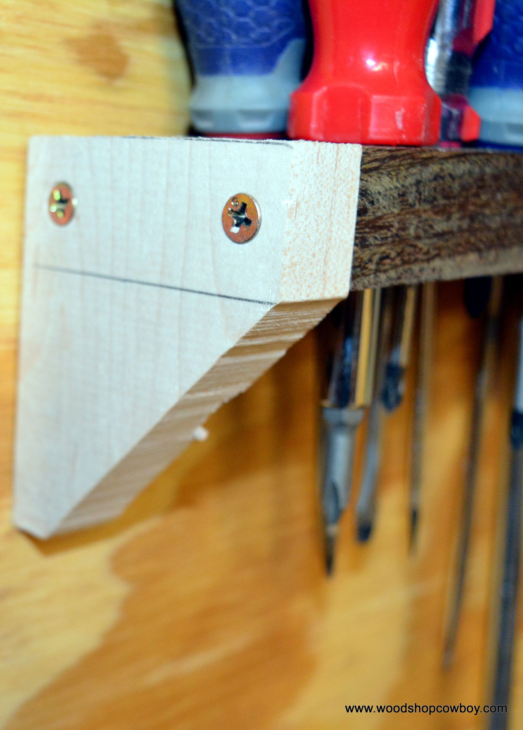 Build a Tool Rack for Your Tool Wall : 4 Steps (with Pictures ...