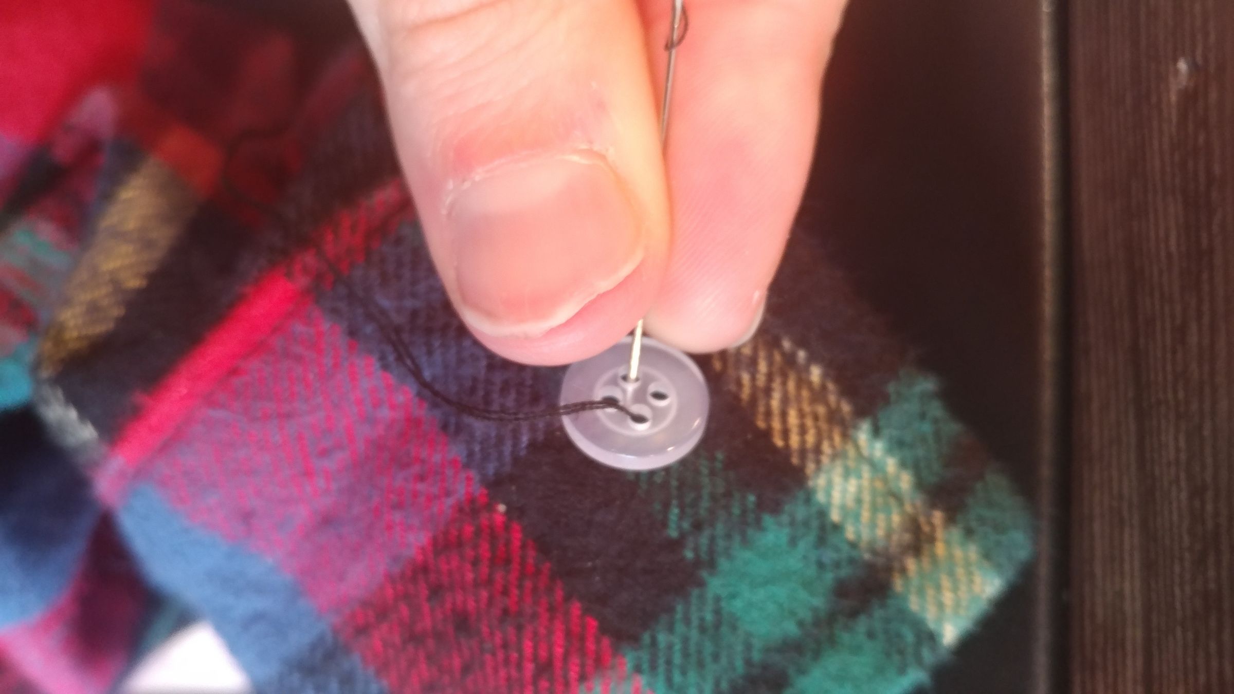 DIY Button Repair : 6 Steps (with Pictures) - Instructables