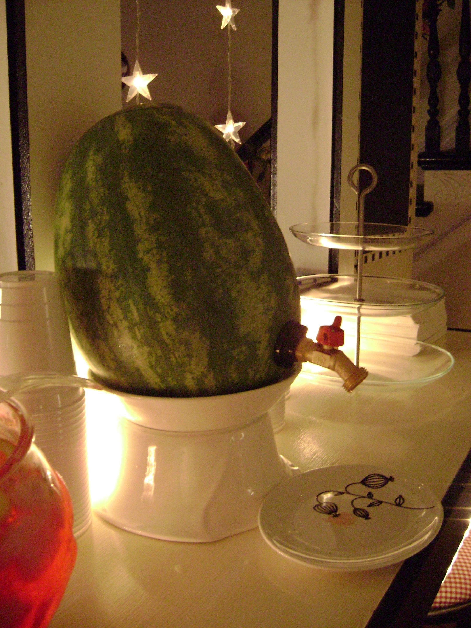 Tap a Watermelon! or How to Make a Watermelon Keg : 7 Steps (with ...