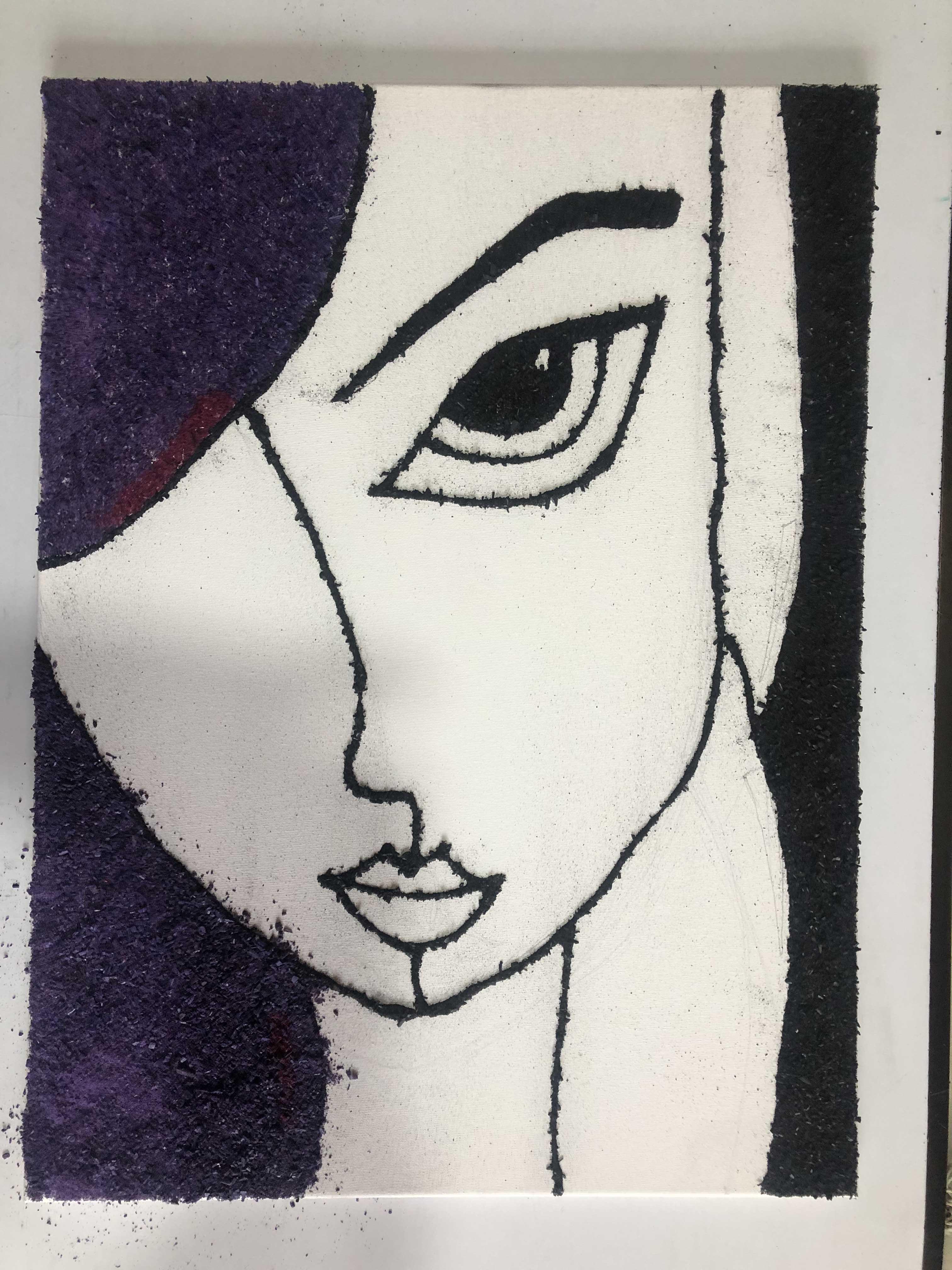 Cubist Face With Crushed Crayon : 8 Steps (with Pictures) - Instructables