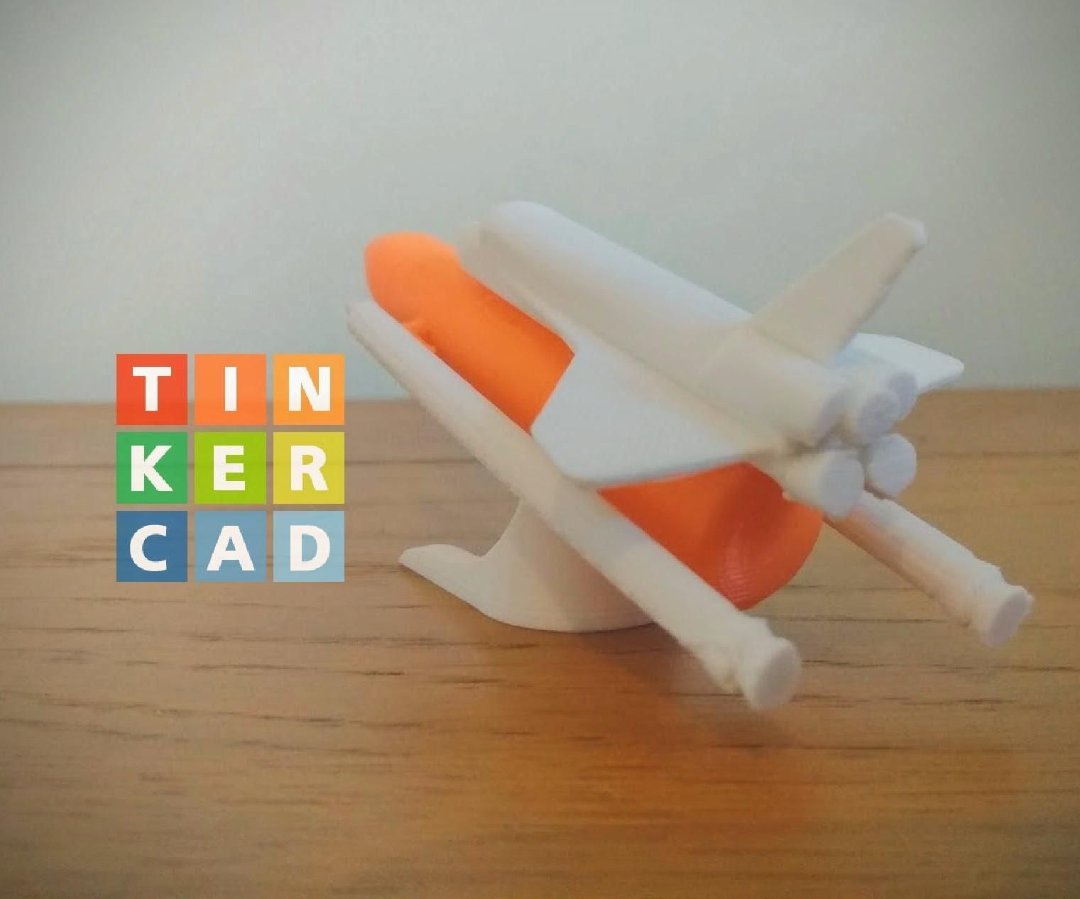 Tinkercad Space Shuttle : 14 Steps (with Pictures) - Instructables