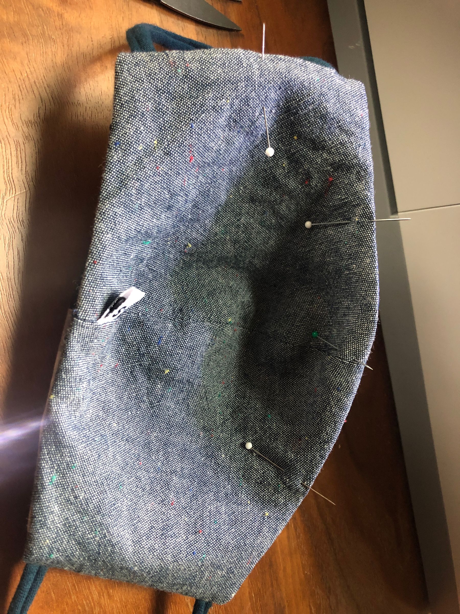 Olson Mask for PPE With Optional Filter Pocket : 13 Steps (with ...