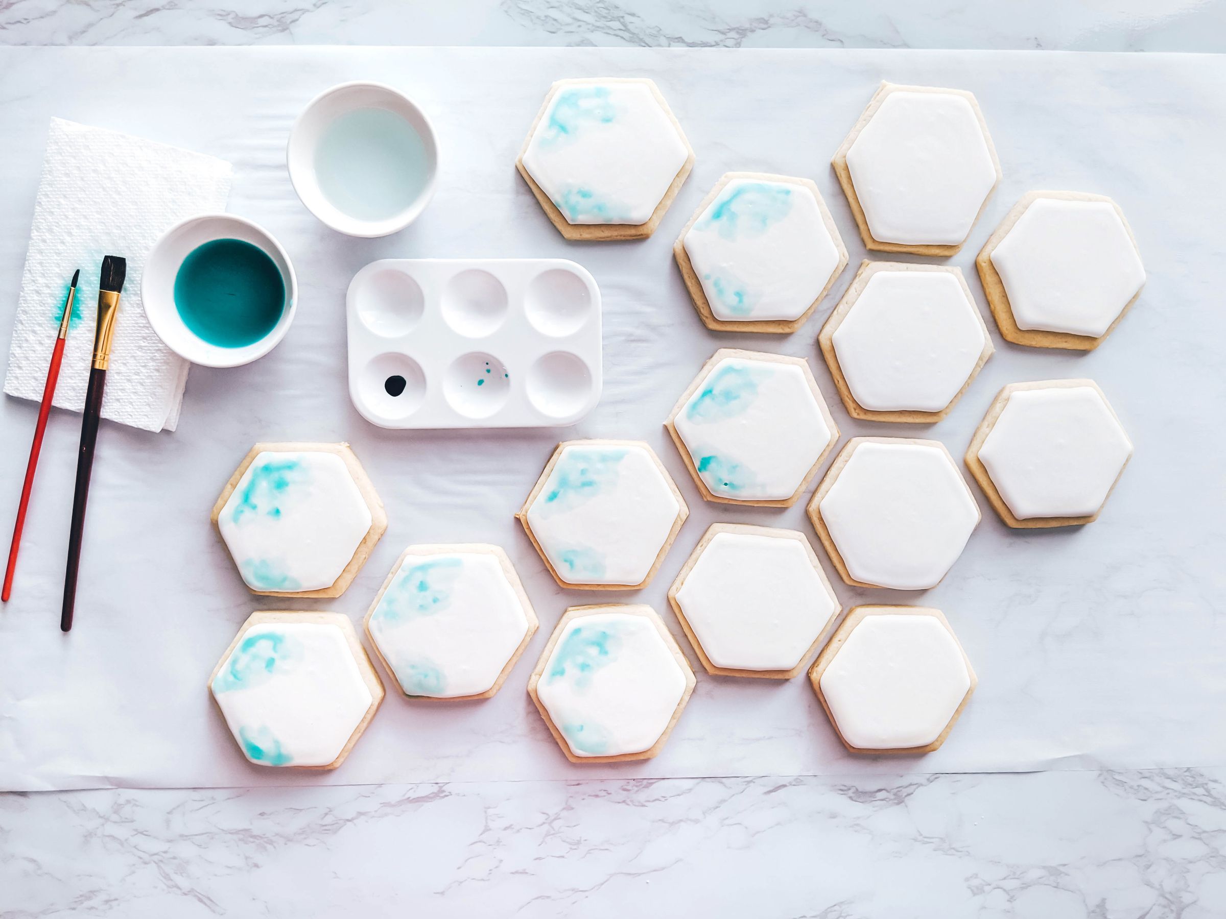 How to Bake, Decorate, and Ship Vegan Watercolor Sugar Cookies : 13 ...