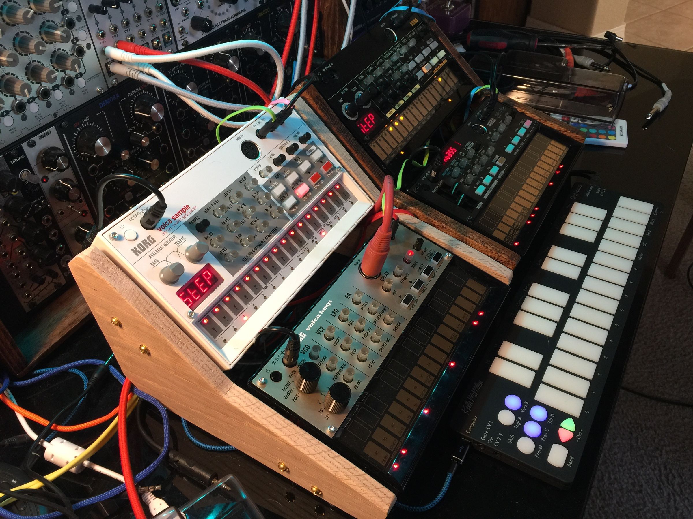 Dual Korg Volca Stand : 4 Steps (with Pictures) - Instructables