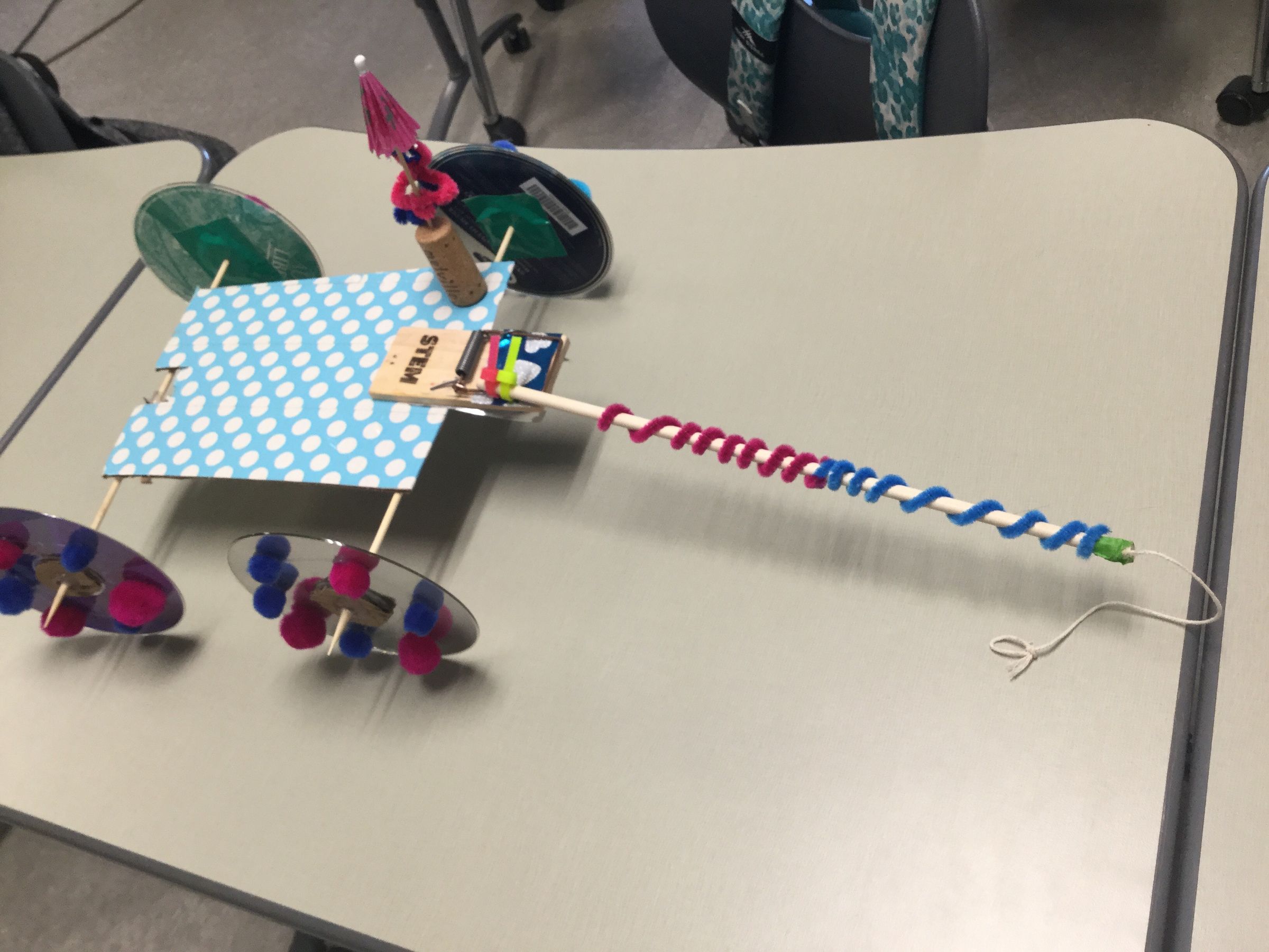 Mousetrap Car! : 8 Steps - Instructables