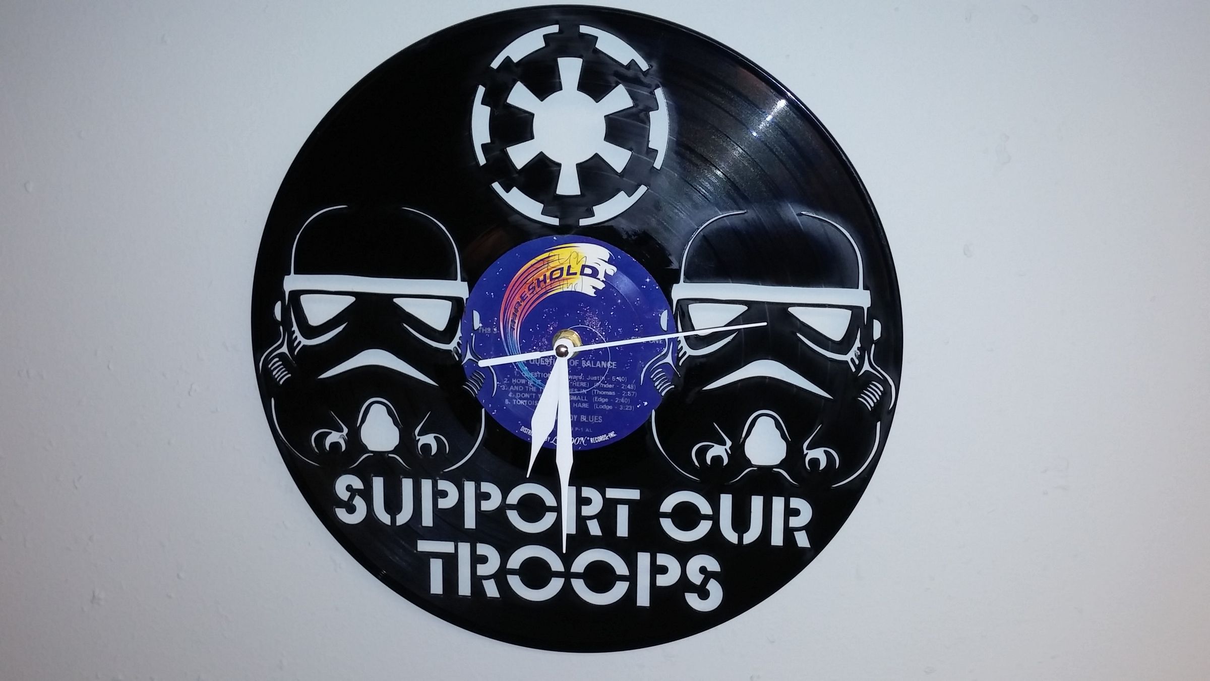 Star Wars Record Clock : 6 Steps (with Pictures) - Instructables