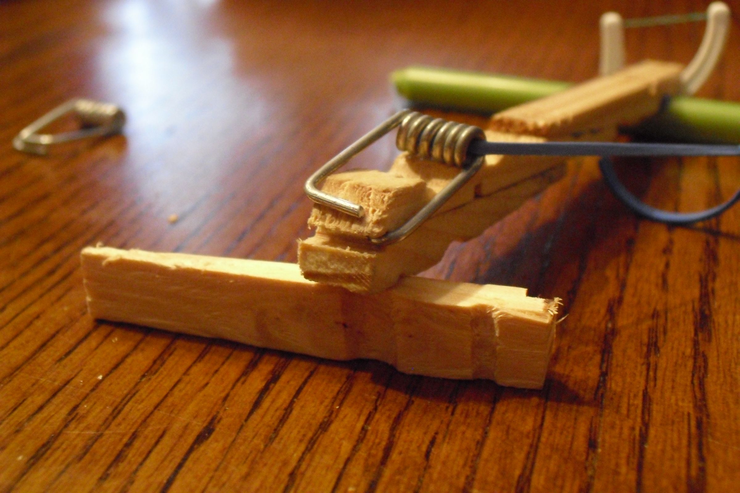 Office Supply Crossbow Trigger W/ Safety : 5 Steps - Instructables