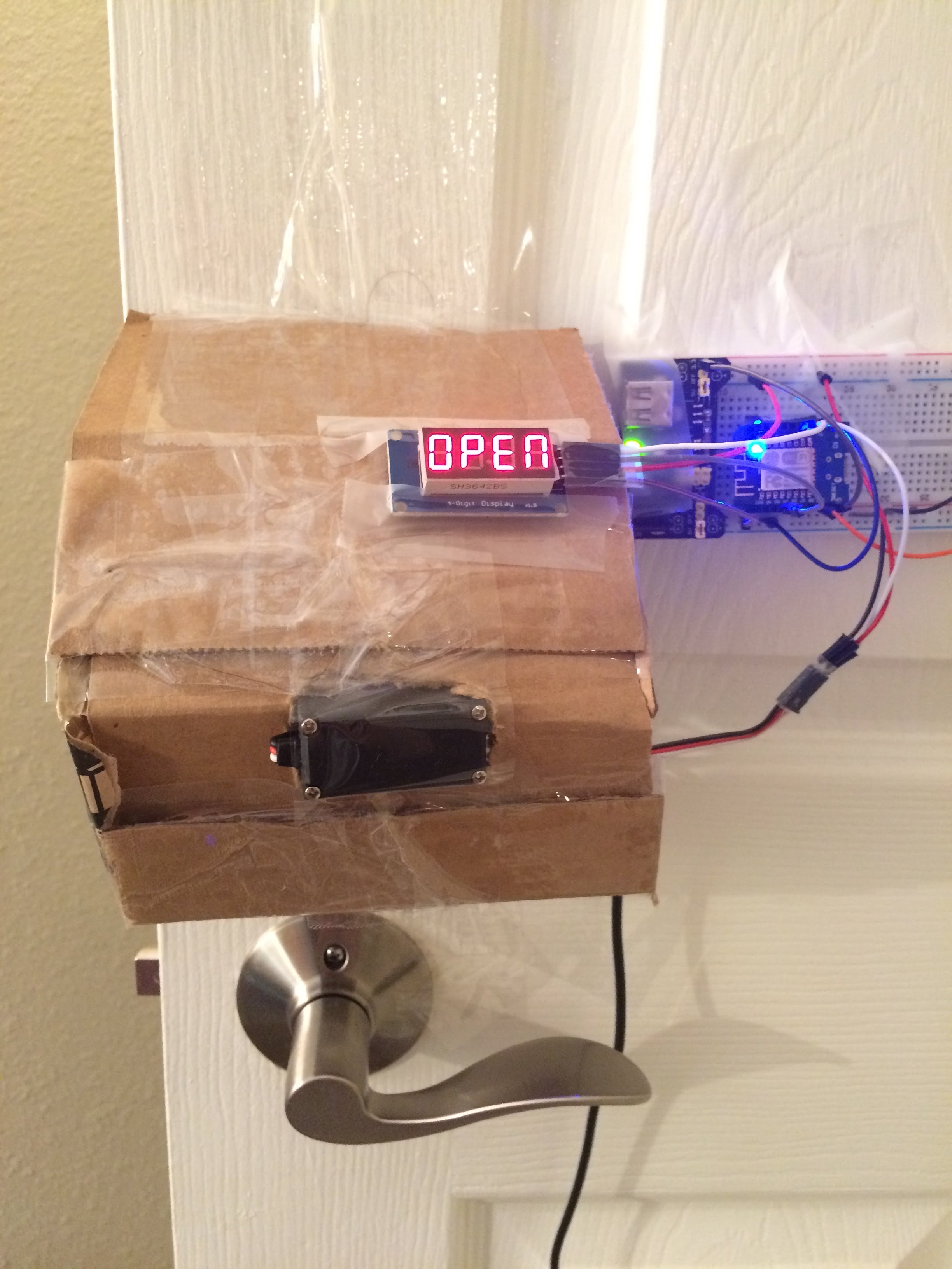 Homemade App Door Lock : 5 Steps (with Pictures) - Instructables