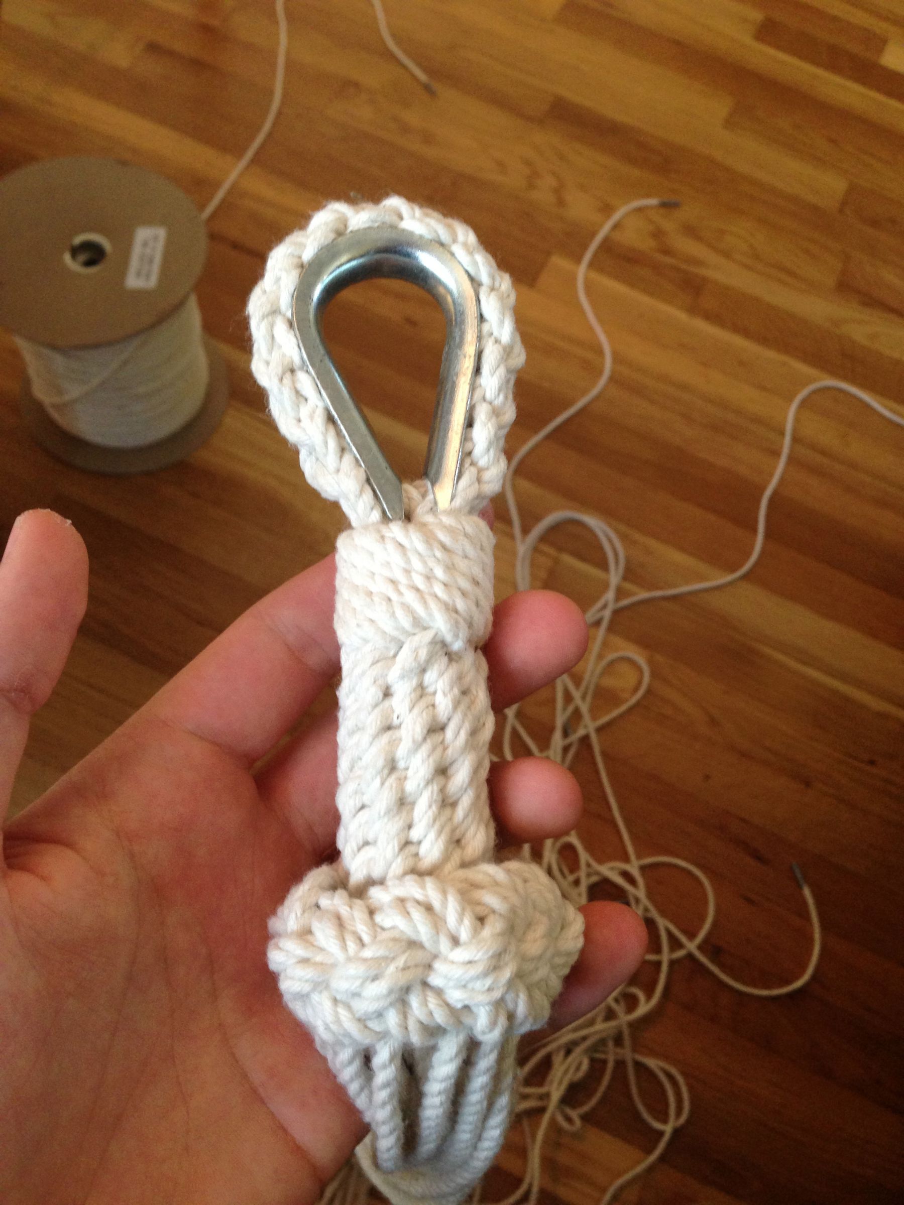 How to Make a Plant Hanger Out of Rope : 10 Steps (with Pictures ...