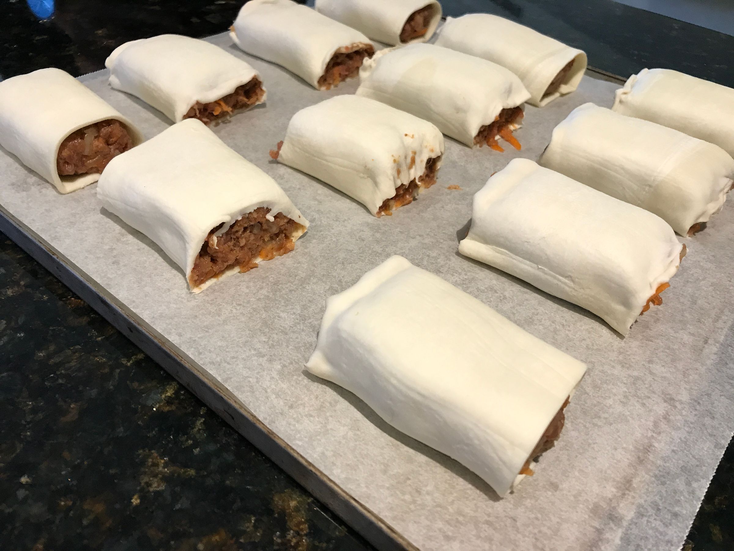 Homemade Sausage Rolls (Freezable Snack) : 12 Steps (with Pictures ...