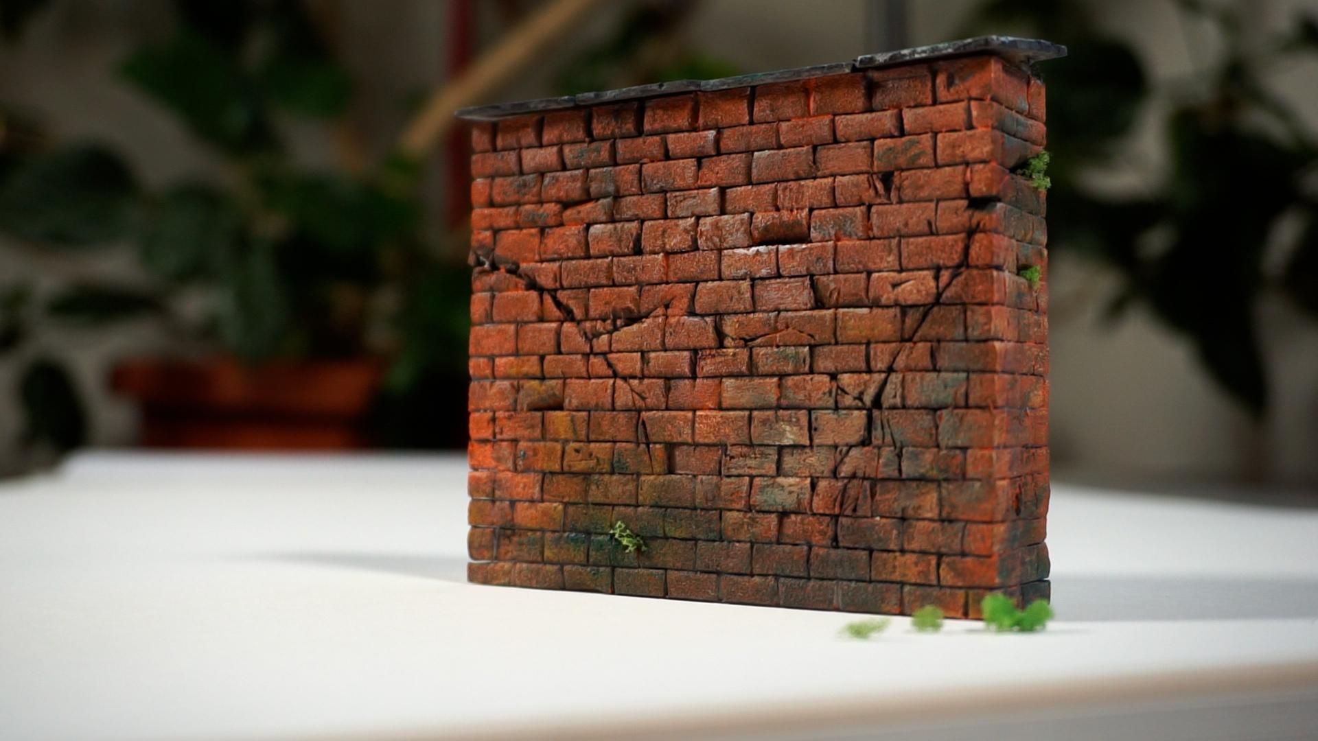 Turn Foam Into a Hyper-Realistic Brick Wall Model : 16 Steps (with ...