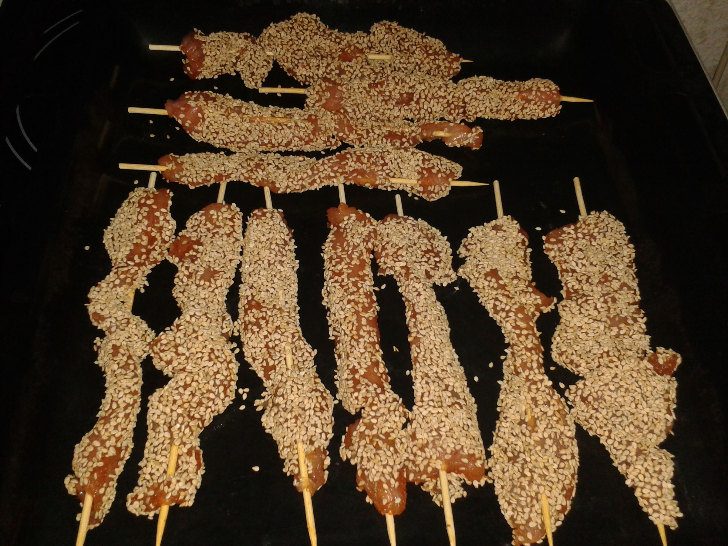 Turkey Breast Spikes With Sesame Recipe (with Pictures) - Instructables