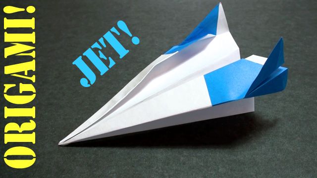 How to Make an Origami Paper Jet Plane! - Instructables