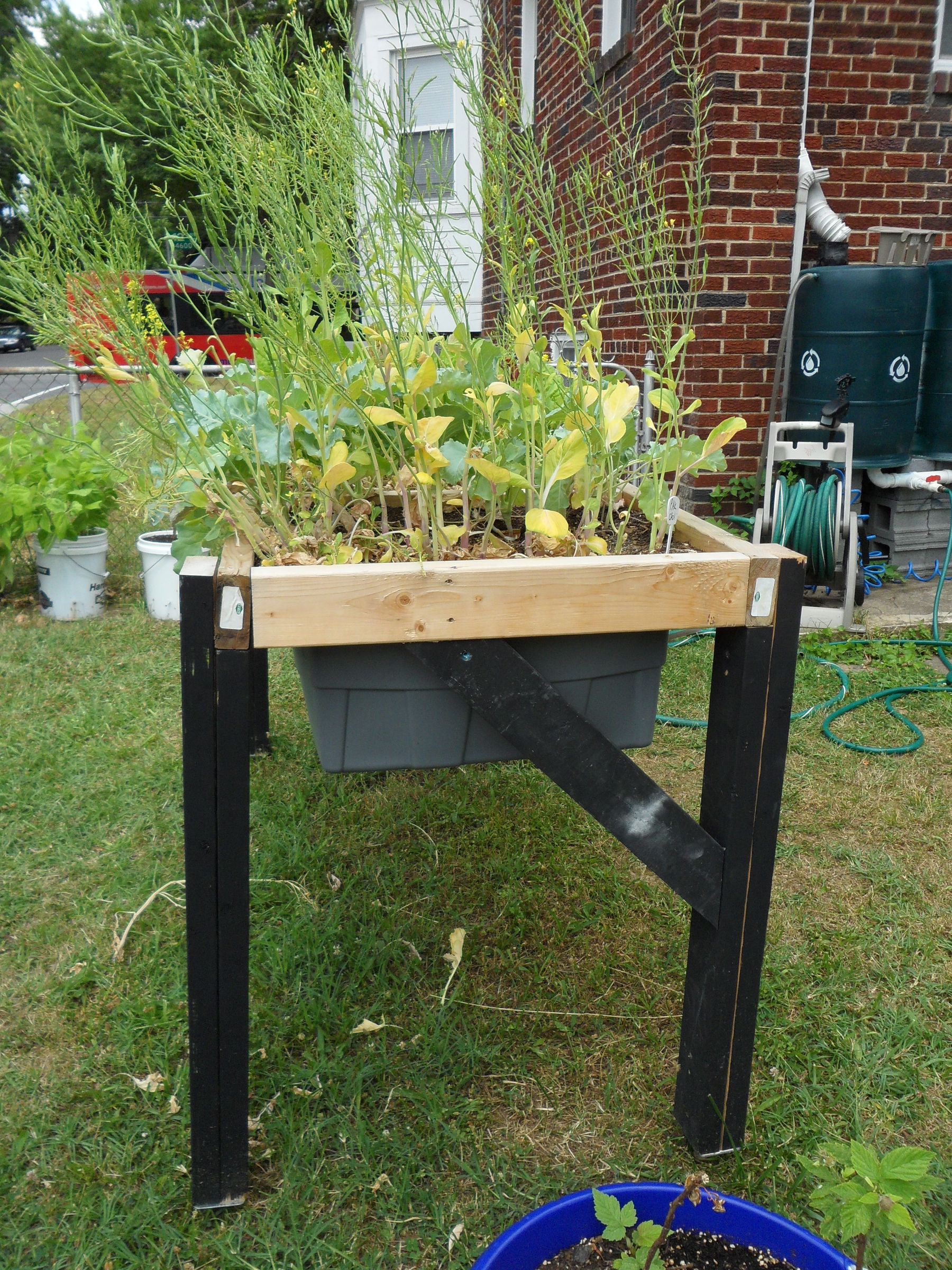 Self-Watering Veggie Table : 15 Steps (with Pictures) - Instructables