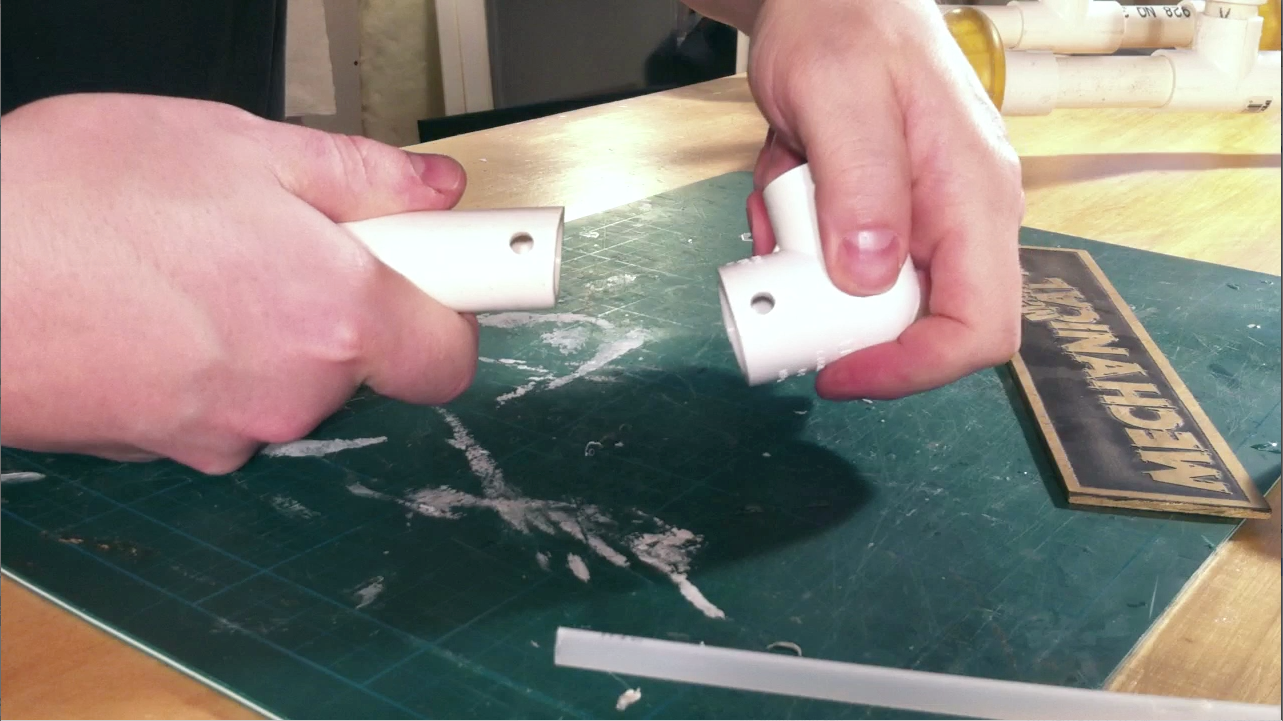 Glueless PVC Joints That Stay Stuck Together But Can Be Taken Apart in ...