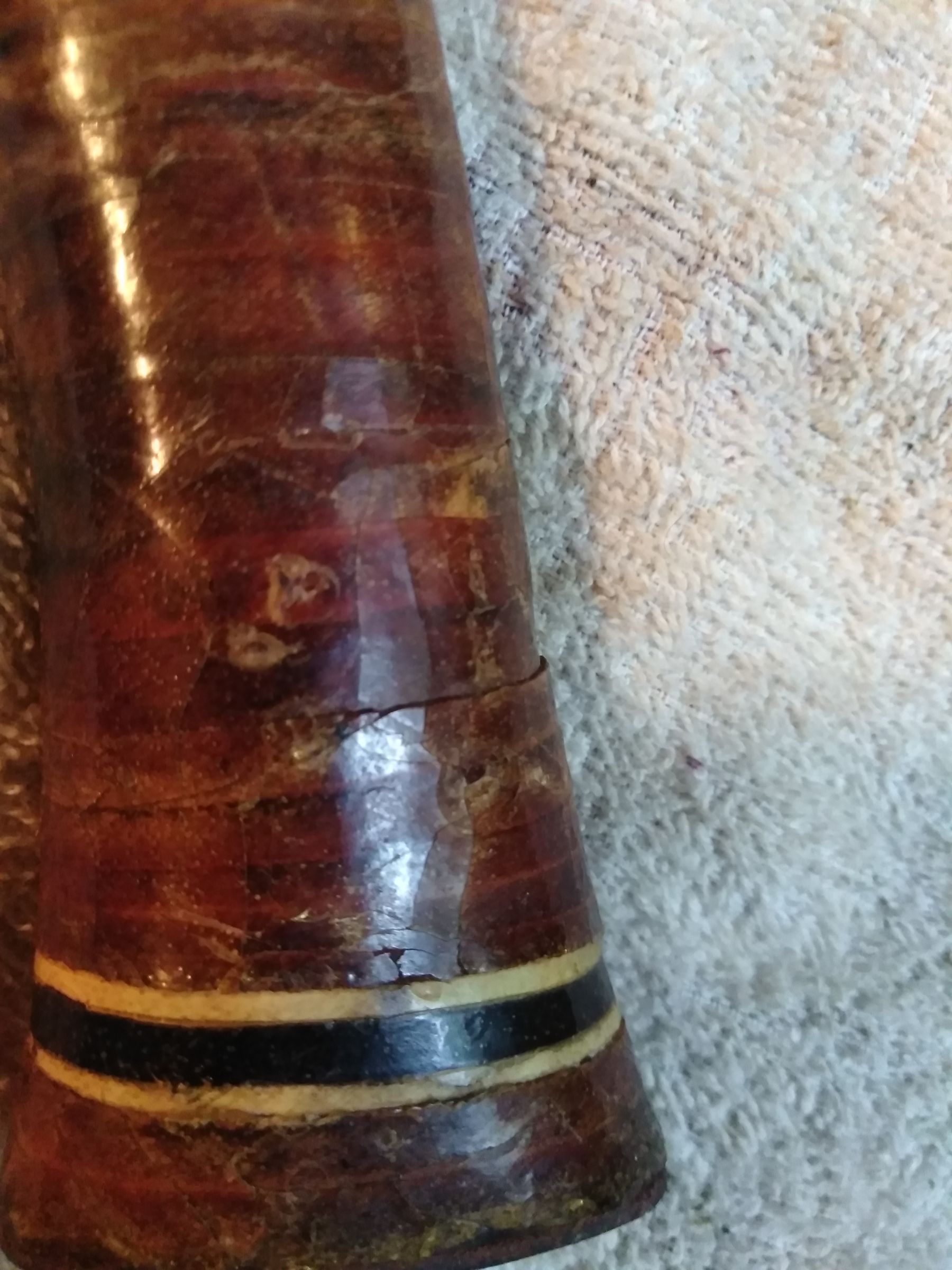 Stacked Leather Knife Handle : 8 Steps (with Pictures) - Instructables