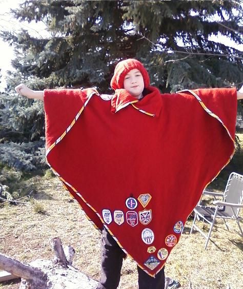Sew a Scout Patch Pancho : 12 Steps (with Pictures) - Instructables